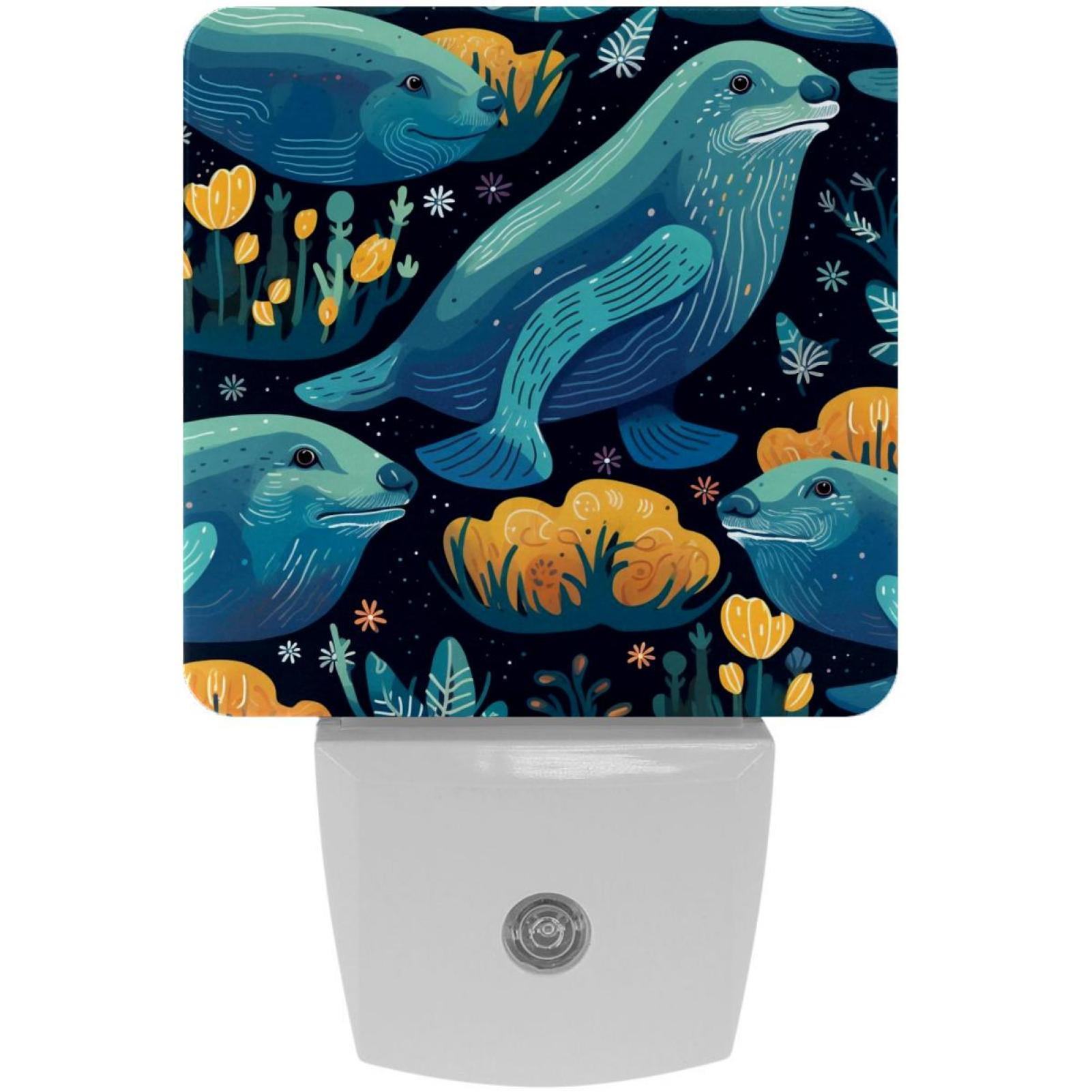 Platypus LED Square Night Lights for Bedroom and Living Room ...