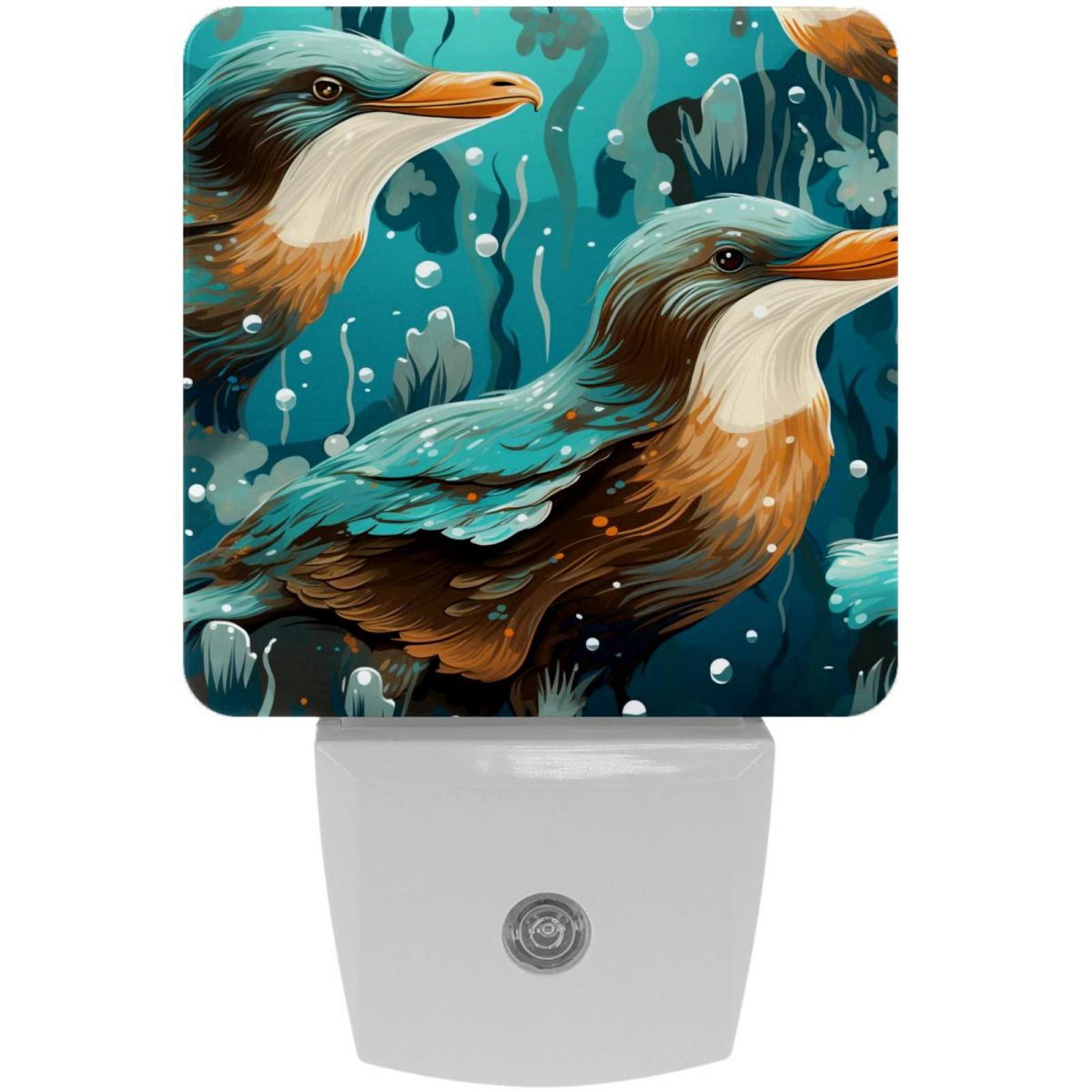Platypus LED Square Night Lights - Bright and Compact Bedroom or ...