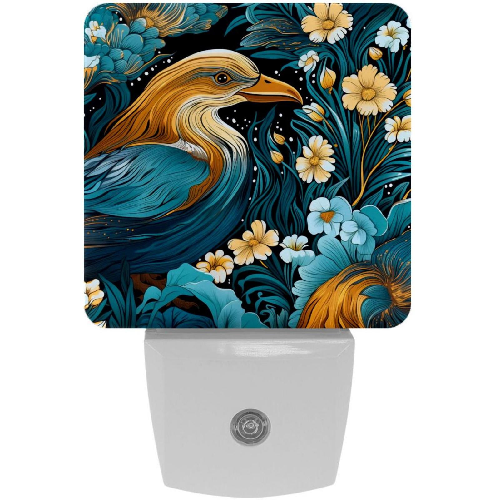 Platypus LED Square Night Lights- Modern and Energy Efficient Bedside ...