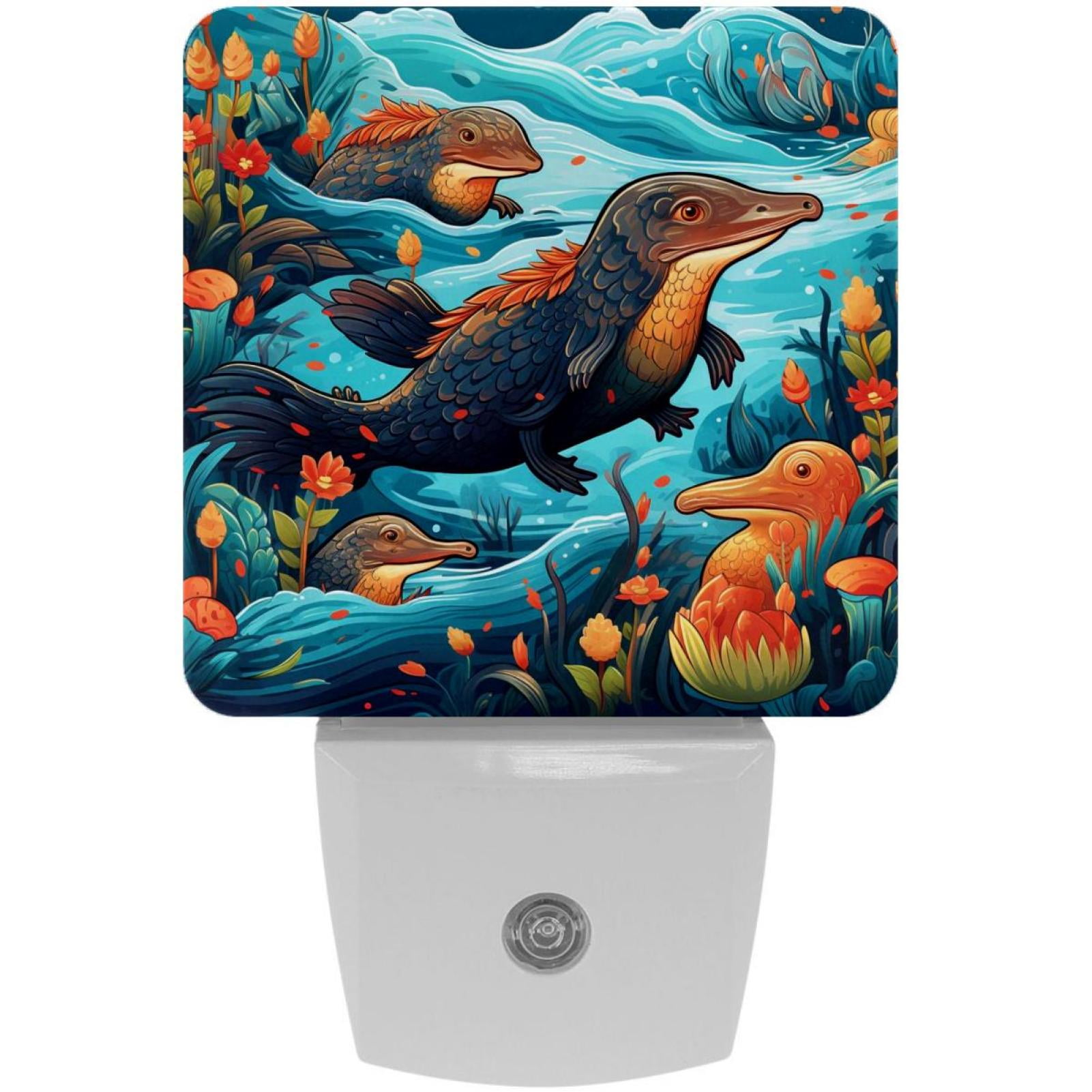 Platypus LED Square Night Lights with Motion Sensor - Modern and Energy ...