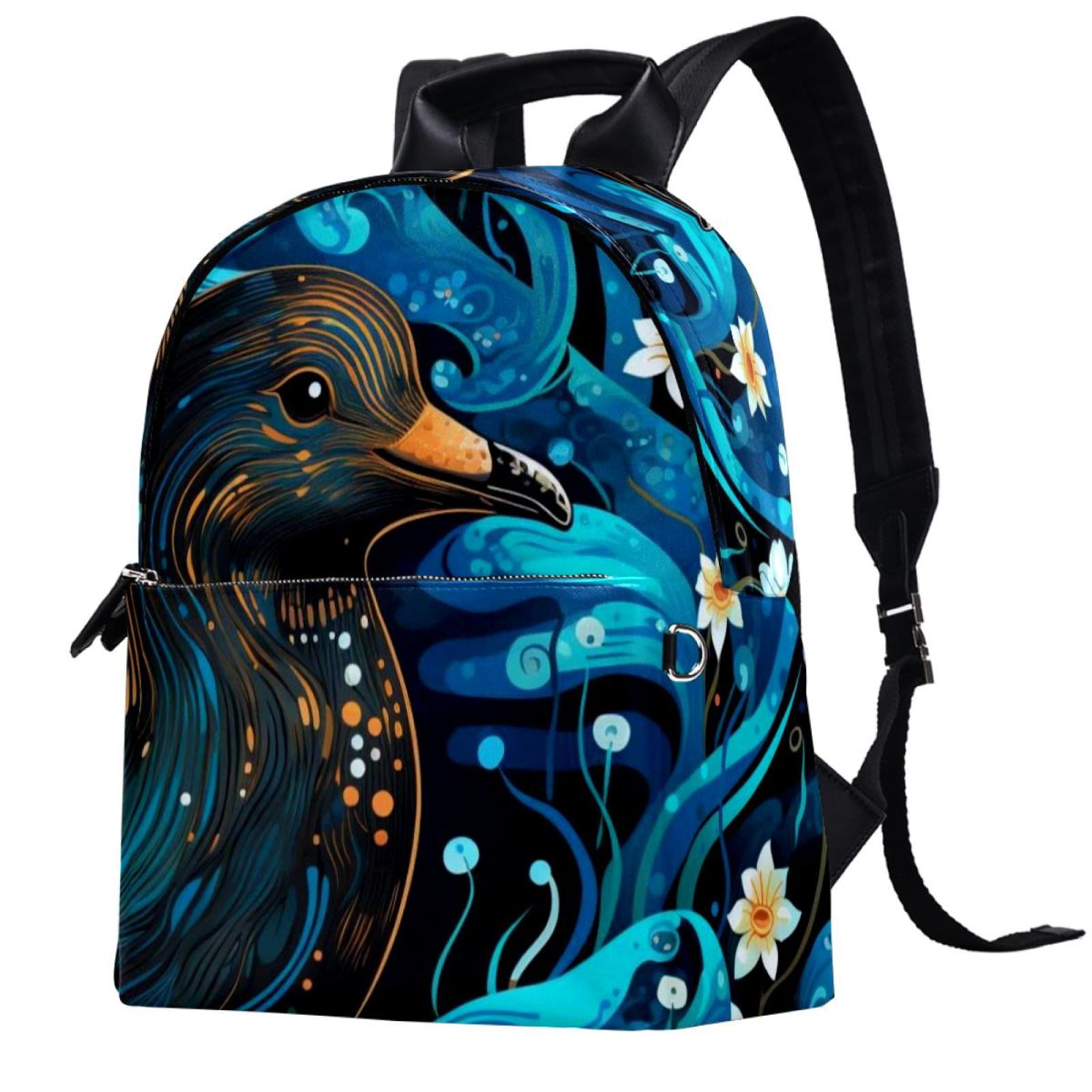 Platypus Leather Teacher Backpack | Large Capacity Back Pack ...