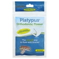 Platypus Orthodontic Flossers, Dental Floss Picks, 30 Count - Walmart.com