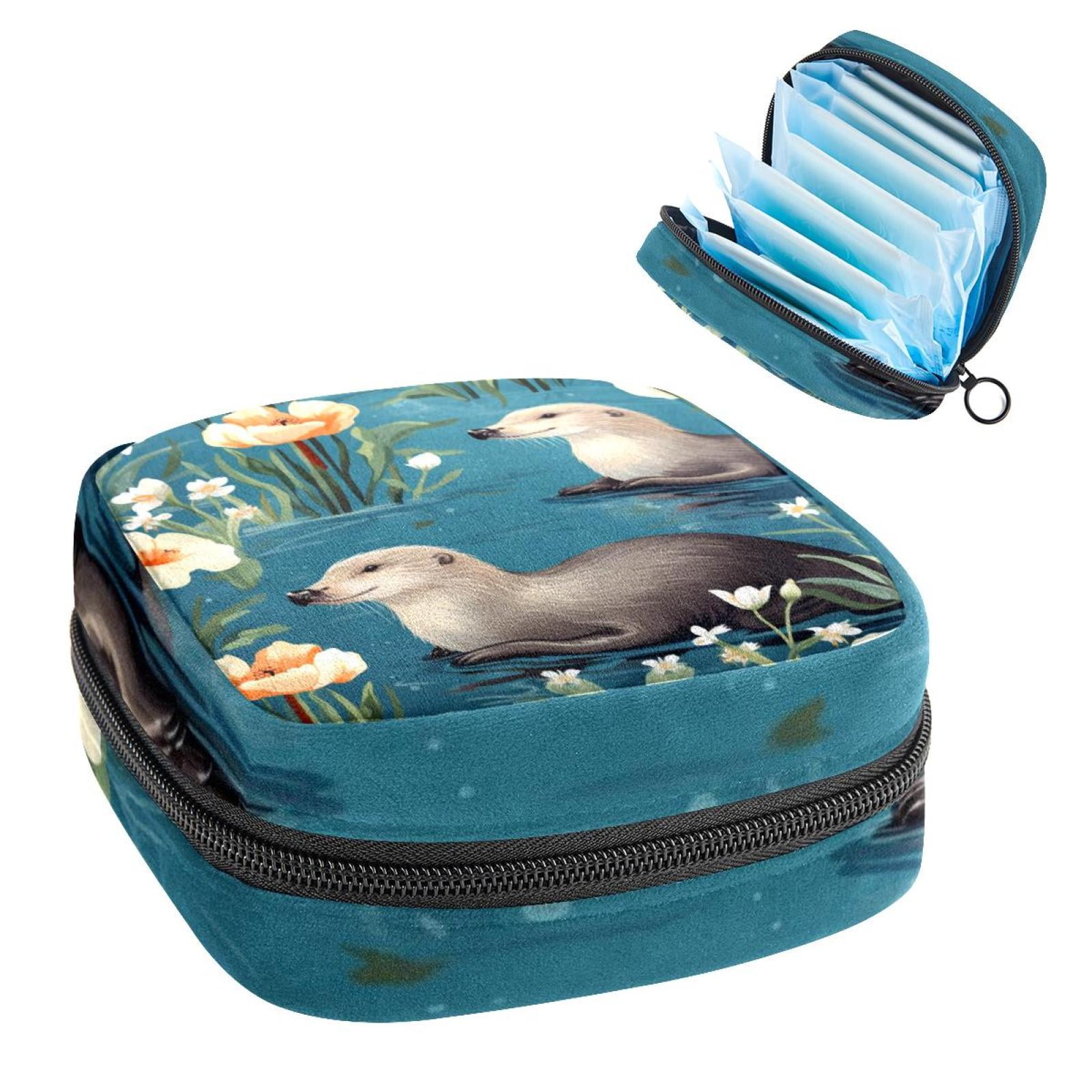 Platypus Pad Bag Period Bag Small Travel Pouch - Ideal Sanitary Napkin ...