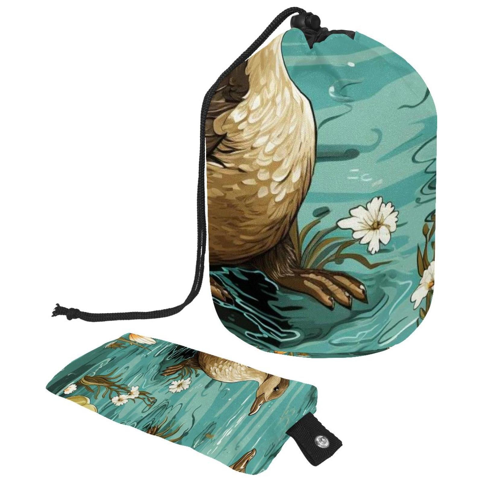 Platypus Portable Drawstring Foldable Travel Laundry Bag Shower Bags ...