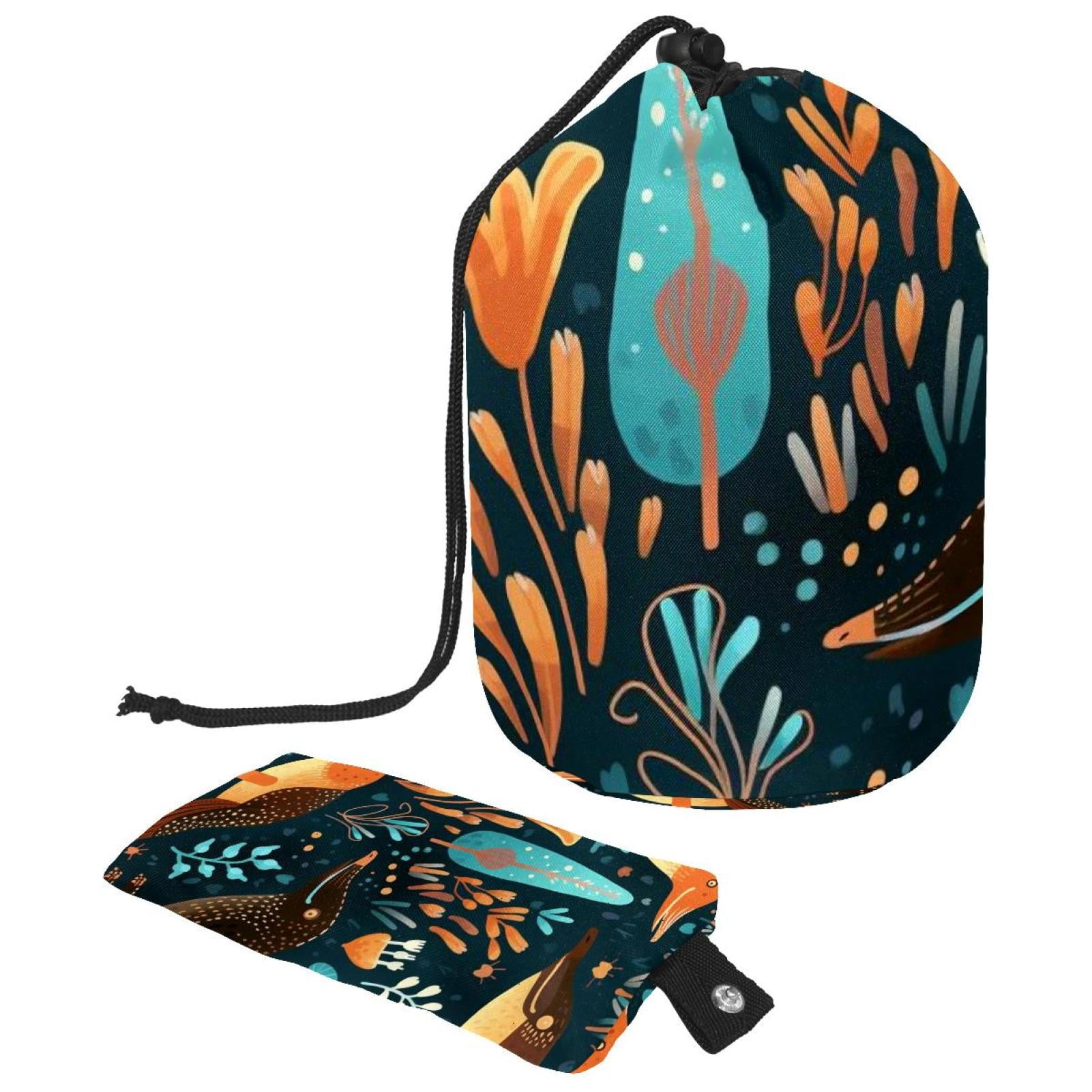 Platypus Portable Drawstring Foldable Travel Laundry Bag with Shower ...