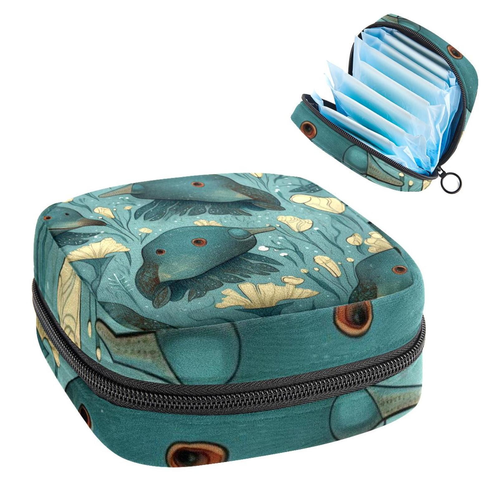 Platypus Sanitary Napkin Bag Period Pouch Travel Organizer Zipper Pouch ...