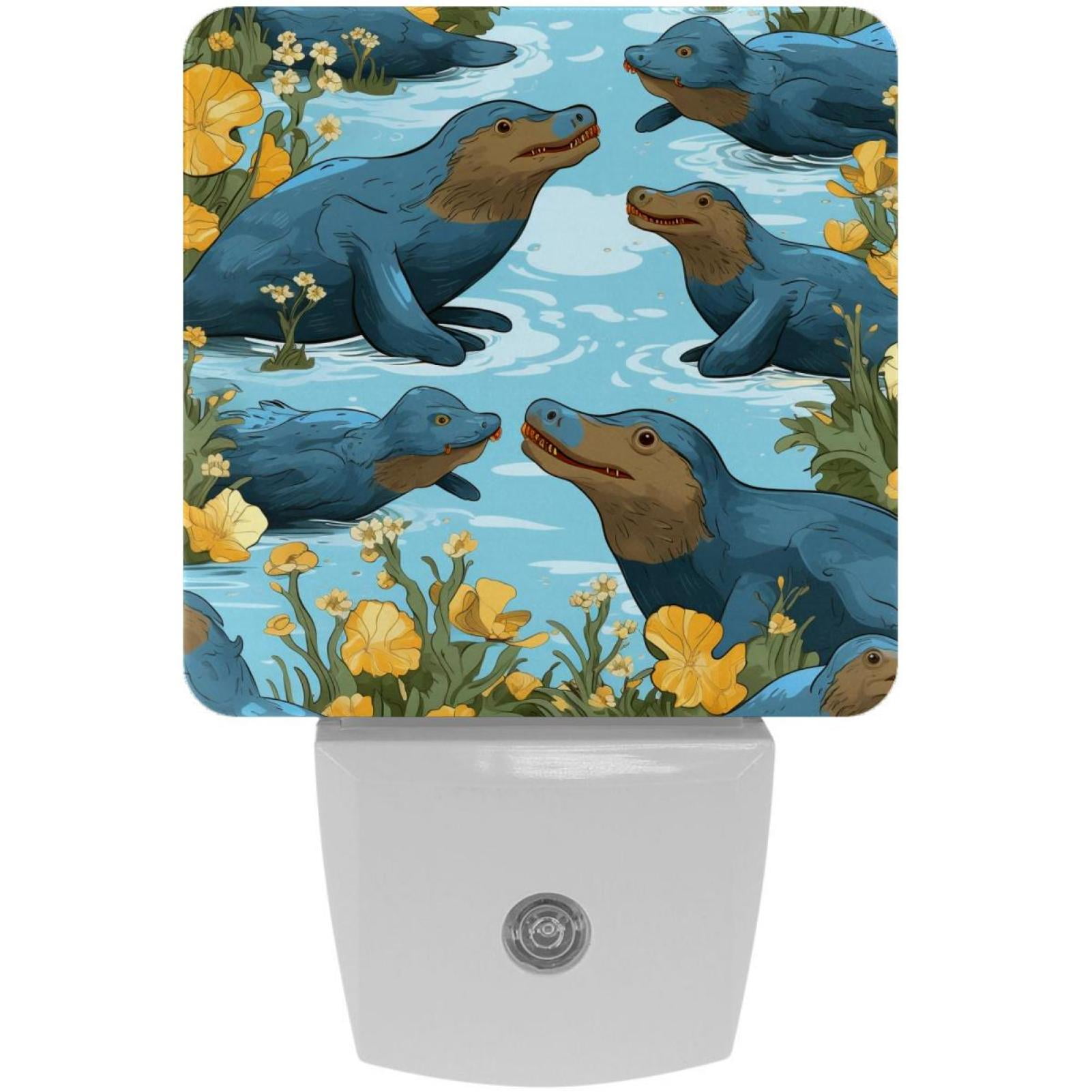 Platypus Square LED Night Lights - Small, Portable Lighting for Any ...