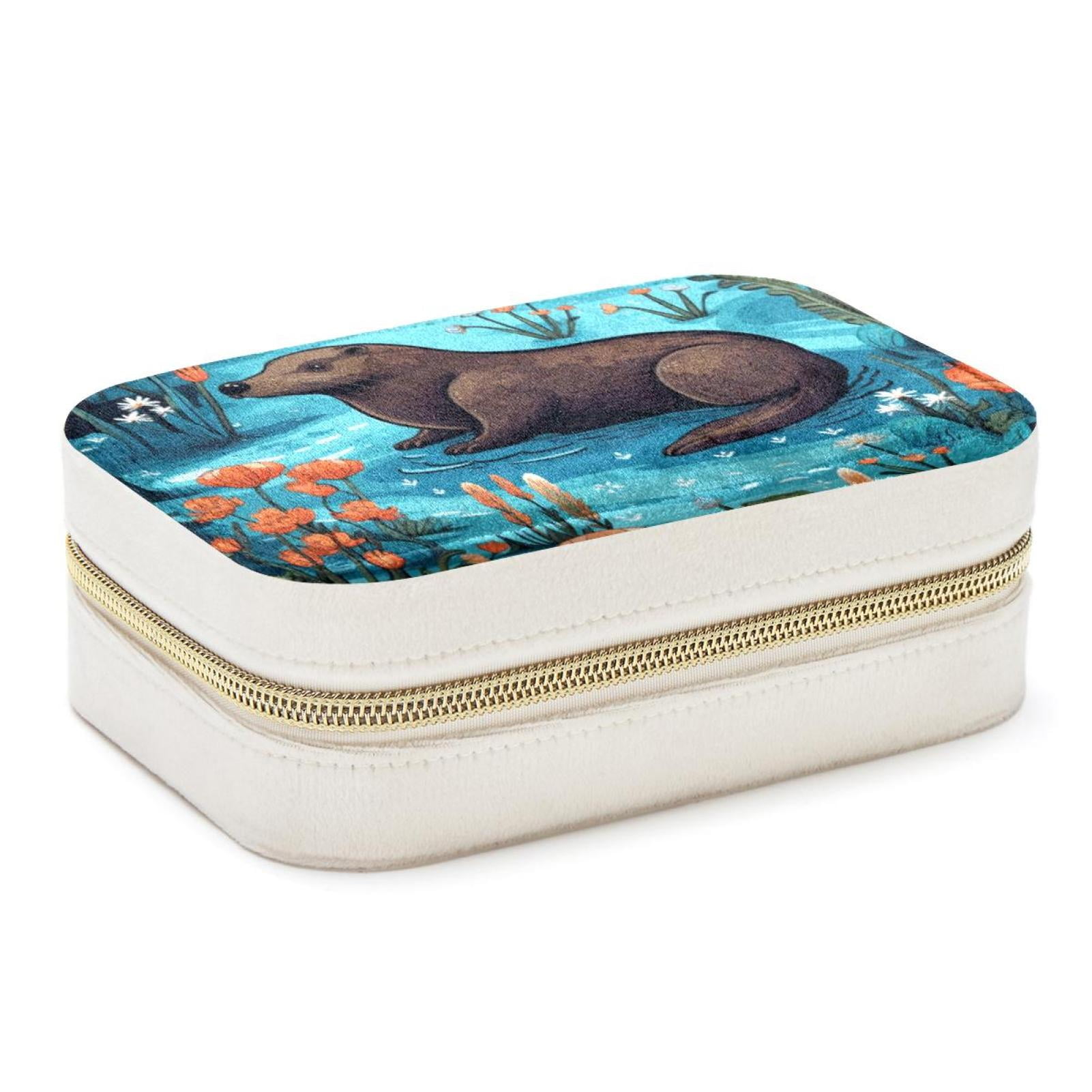 Platypus Velvet Portable Travel Organizer Box with Removable ...