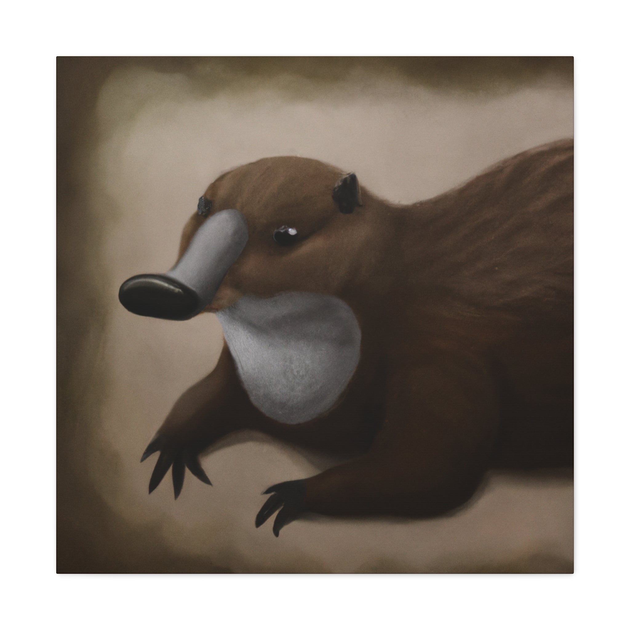 "Platypus in Baroque" - Canvas - Walmart.com