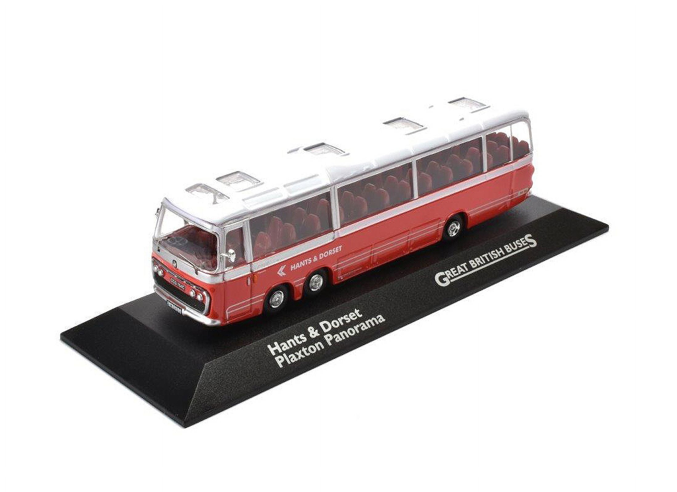 Plaxton Panorama (Hants and Dorset) 1:76 scale Diecast Model in Red by ...