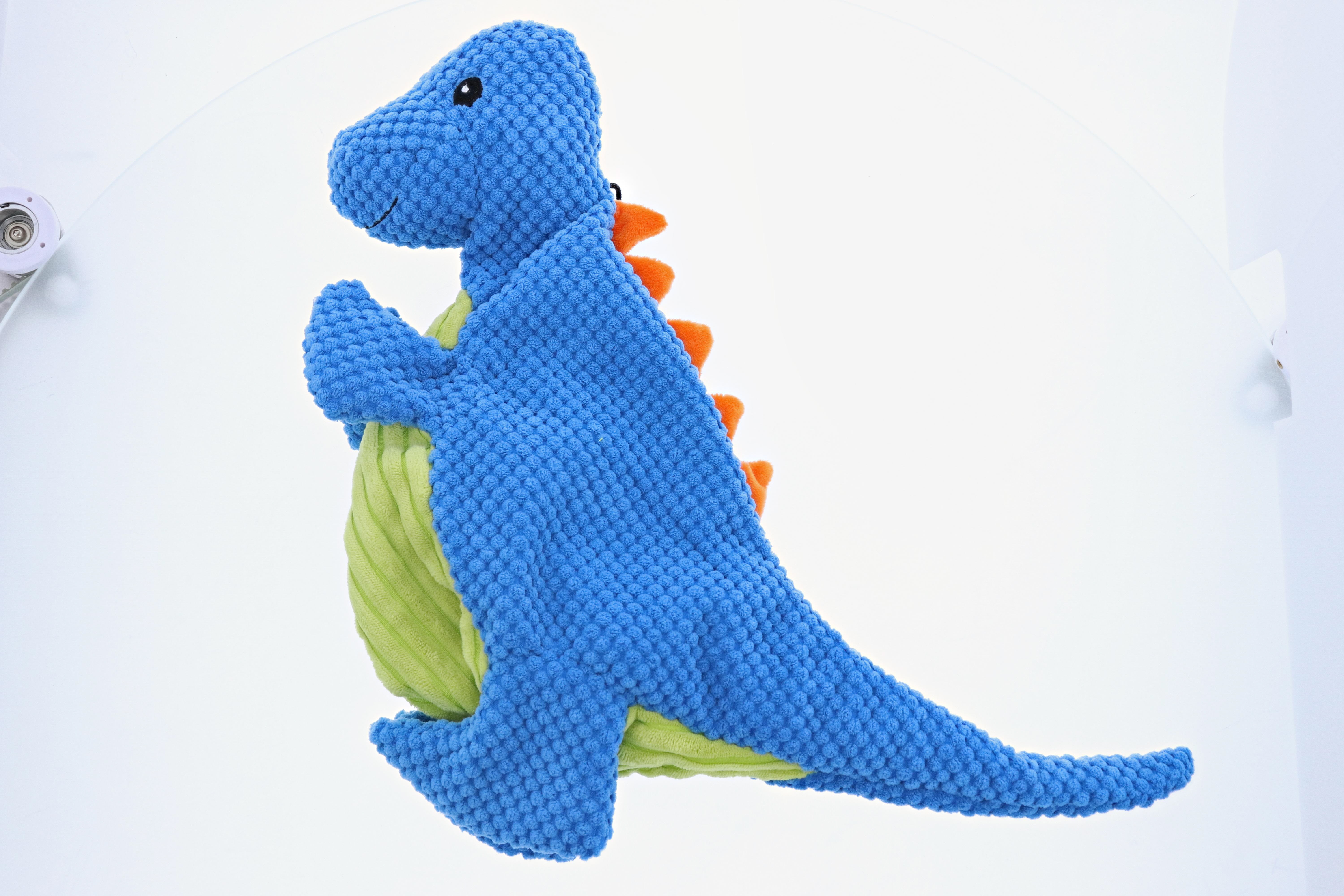 Play 365 Dog Toys Jurassic Flatties, Plush Diplo Toy, Green, Large ...