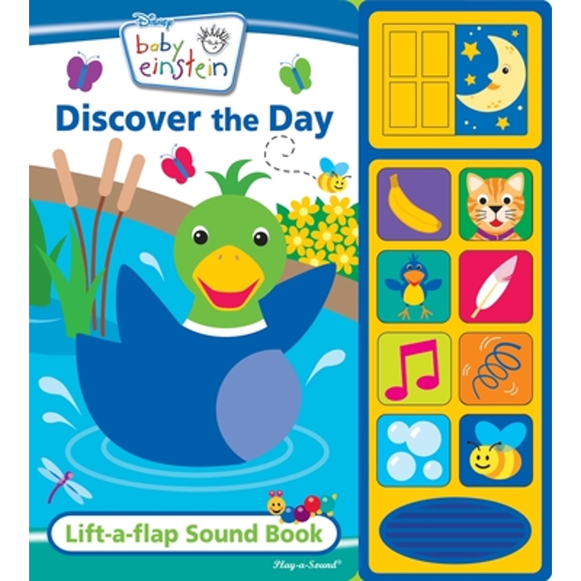 Pre-Owned Baby Einstein: Discover the Day Sound Book (Hardcover) by Pi ...