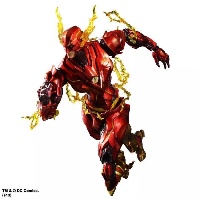 Play Arts Kai Dc Comics Variant Flash - Walmart.com