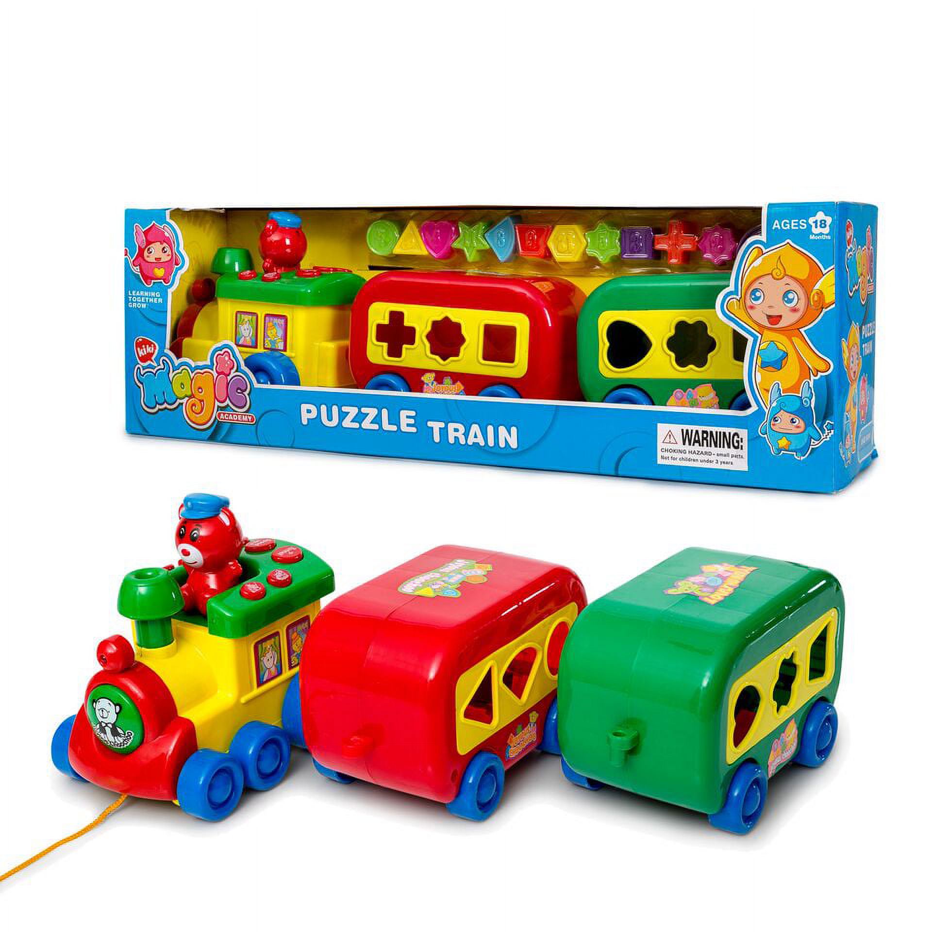 Play Baby Toy Magical Puzzle Train, Every Toddlers Favorite Train Set ...
