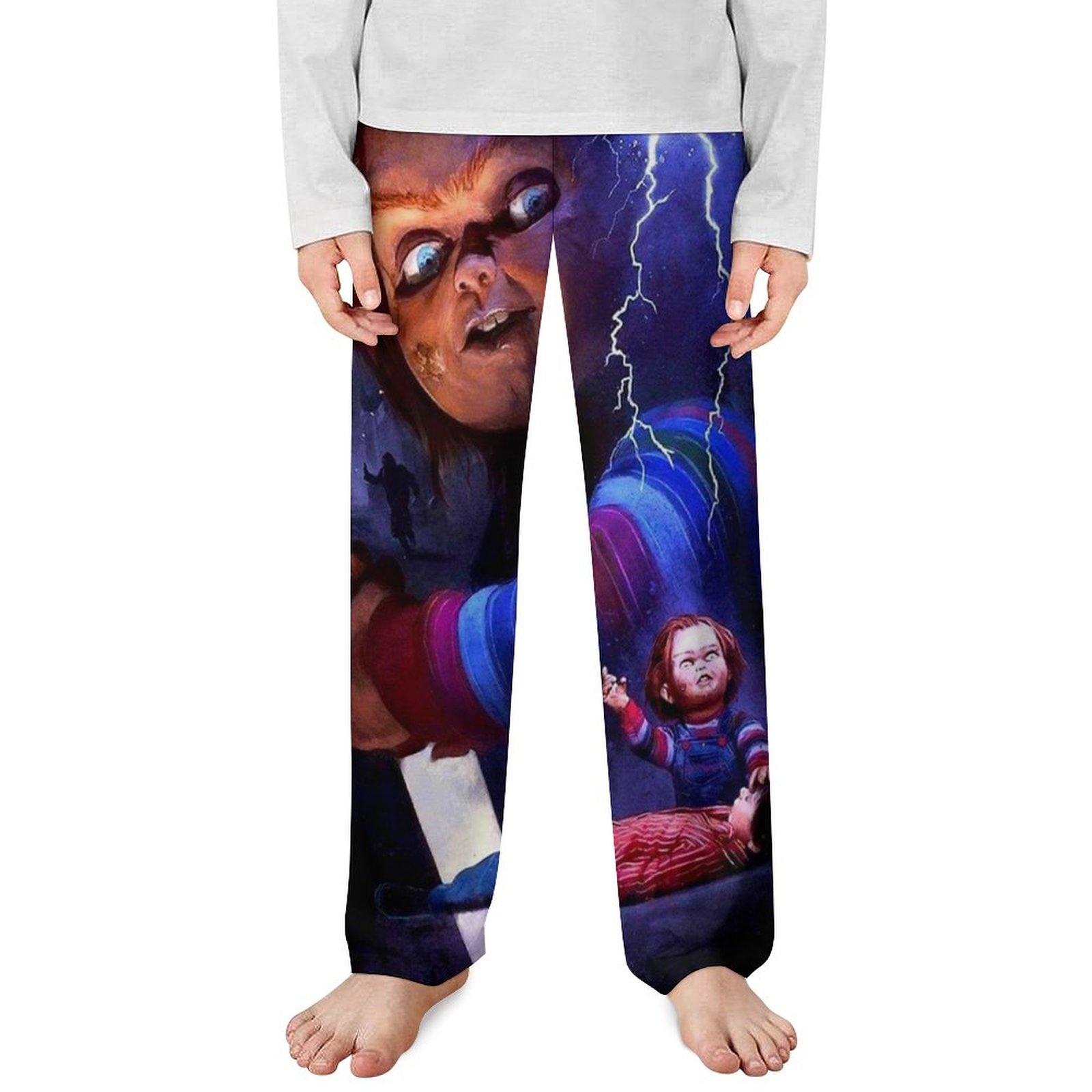 Play Child Chucky Comfy Pajamas For Kids Cozy Lounge Straight Leg Home ...
