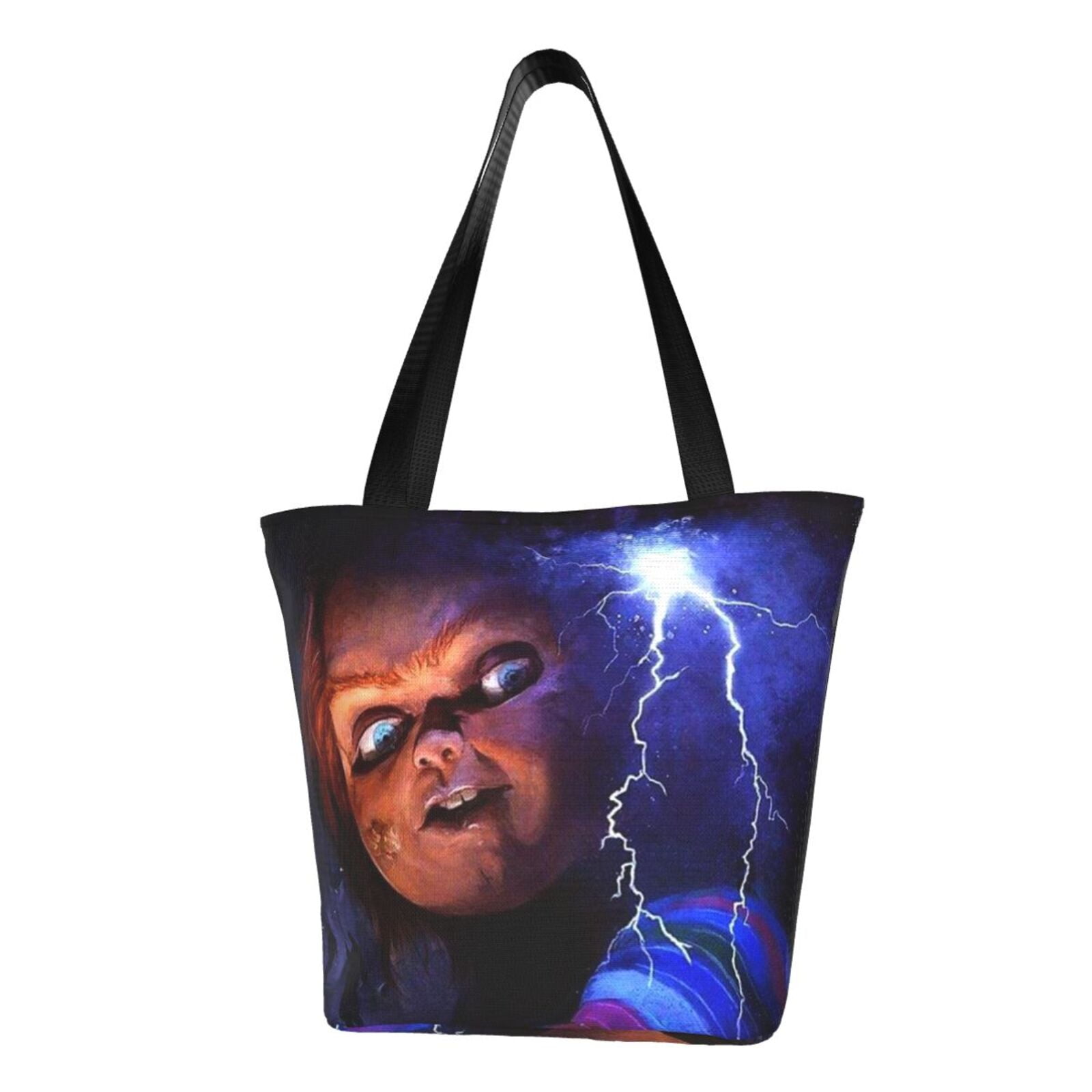 Play Child Chucky Women's Tote Bag Large Capacity Shoulder Handbag For ...