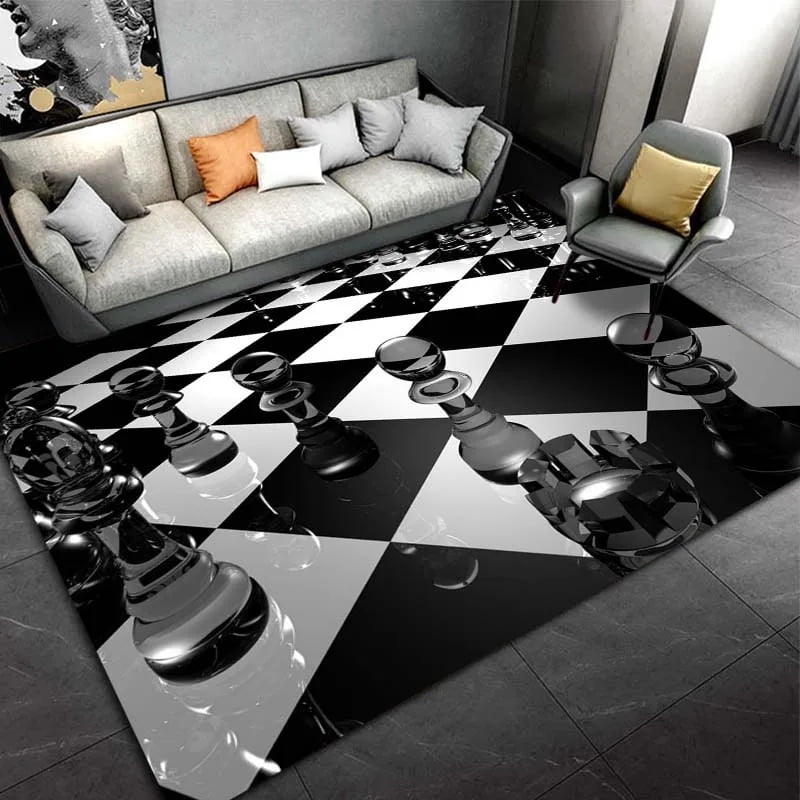 Play Crawl Mat Road Traffic Route Map Carpet Living Room Sofa Coffee ...