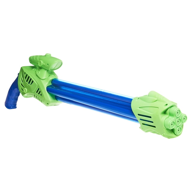 Play Day 5-Barrel Blaster Water Blaster, Shoots 5 Streams of Water All ...