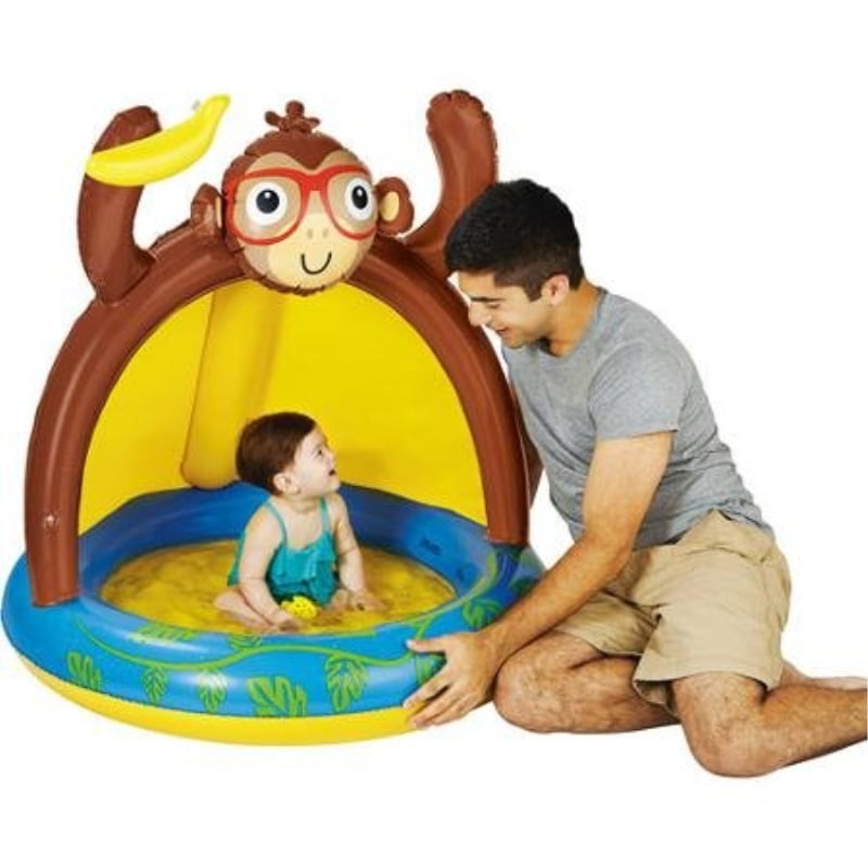 Play Day Baby Pool, Monkey - Walmart.com