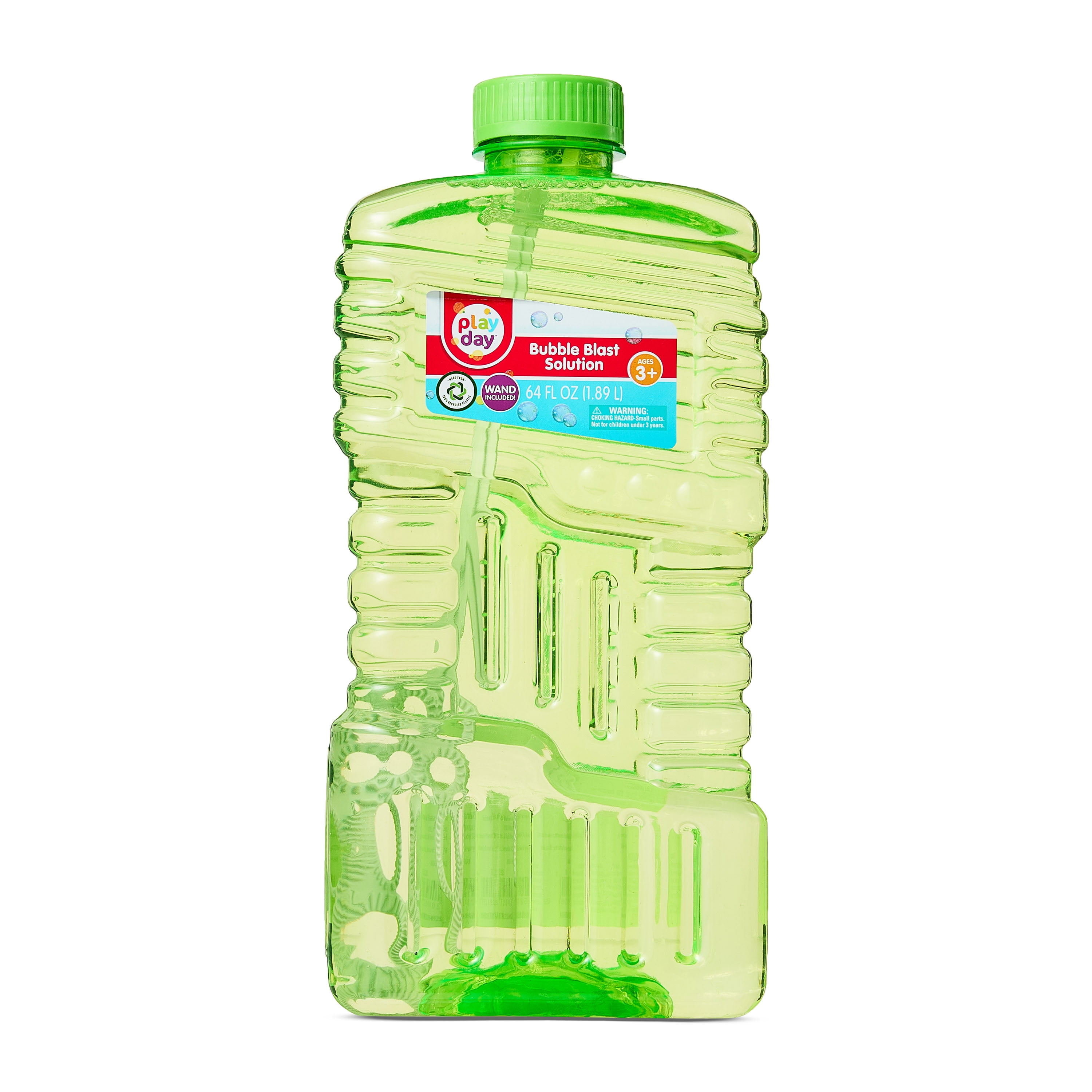 Play Day Bubble Blast Solution, 64 fl oz, Refill for Bubble Toys ...