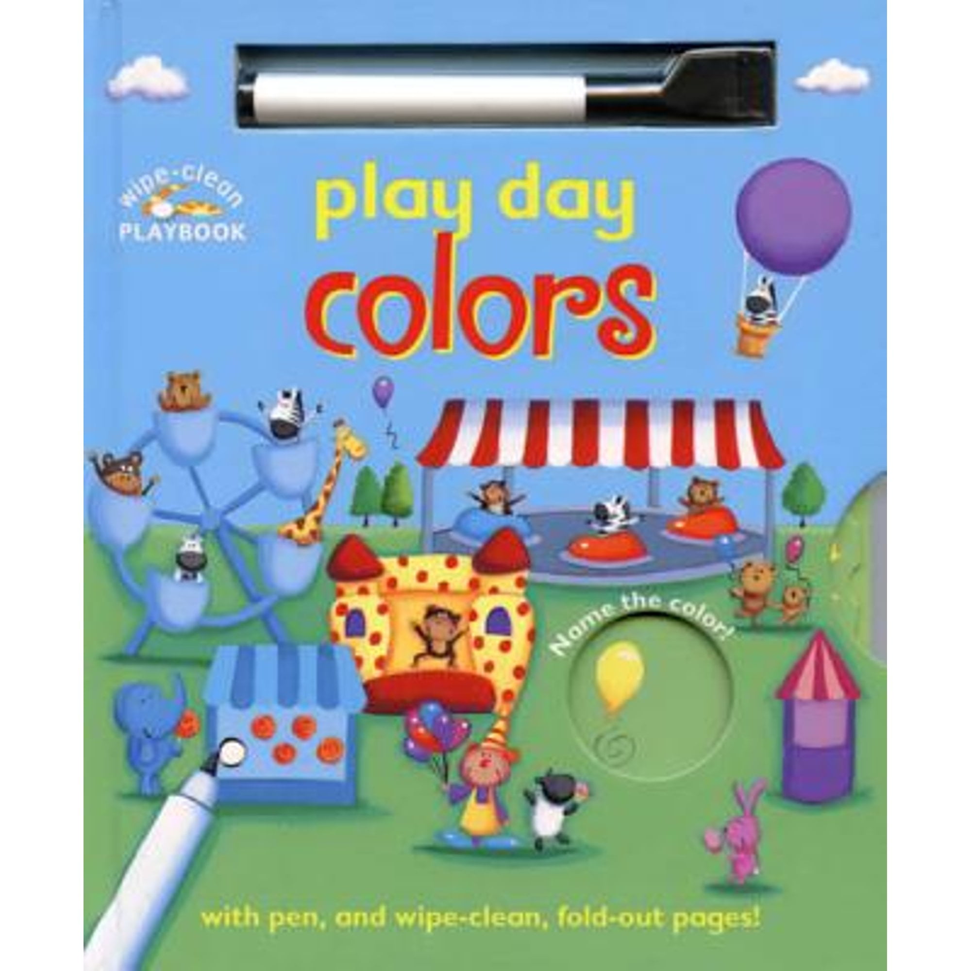 Pre-Owned Play Day Colors: With Pen and Wipe-Clean Fold-Out Pages (Wipe ...