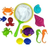 Play Day Kids Diving Pool Toy Set, 12 Piece Underwater Fish Game ...