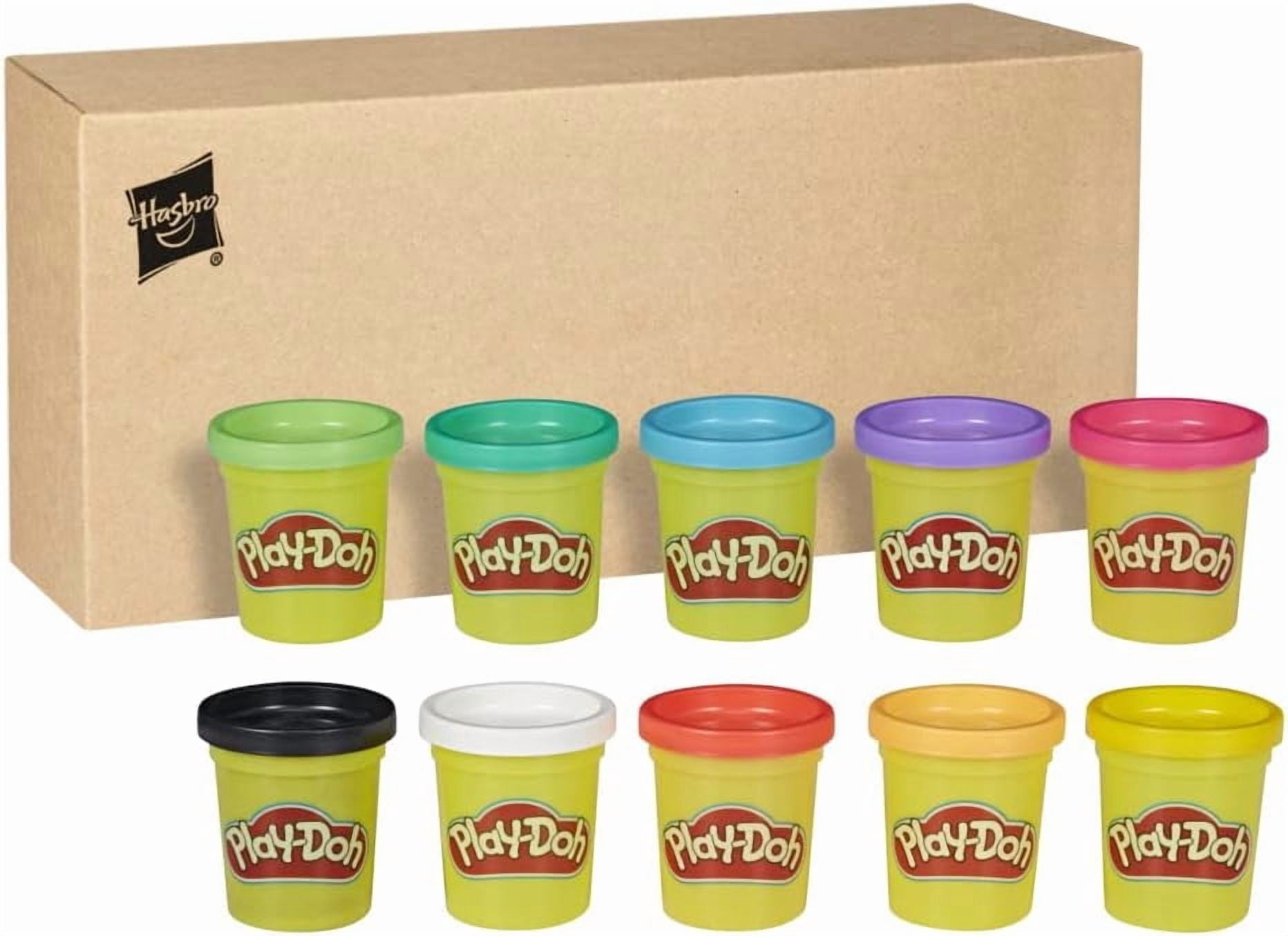 Play Doh 10-Pack of Non-Toxic Modelling Compound, 2-Ounce Cans ...
