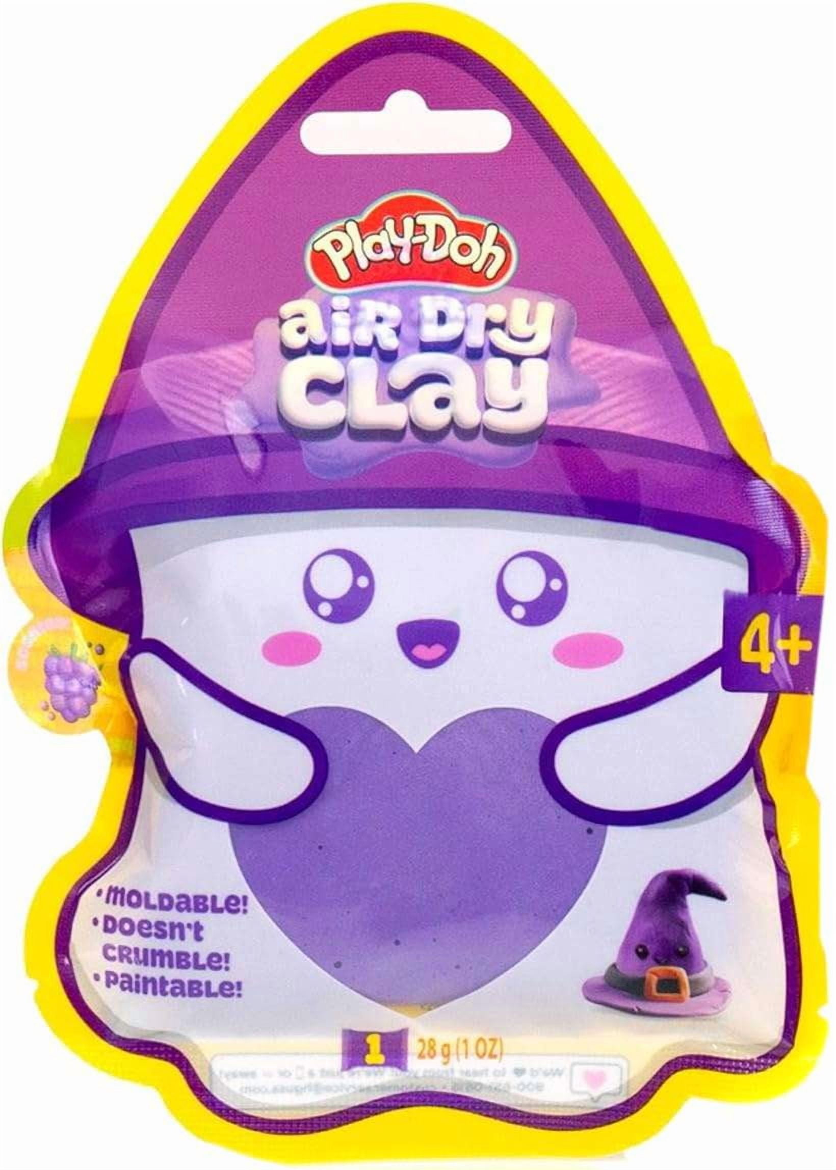 Play-Doh Air Dry Clay Purple (Grape Scent!) - Walmart.com
