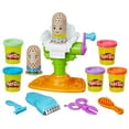 Play-Doh Buzz 'n Cut Fuzzy Pumper Barber Shop Set, Electric Buzzer, 5 ...