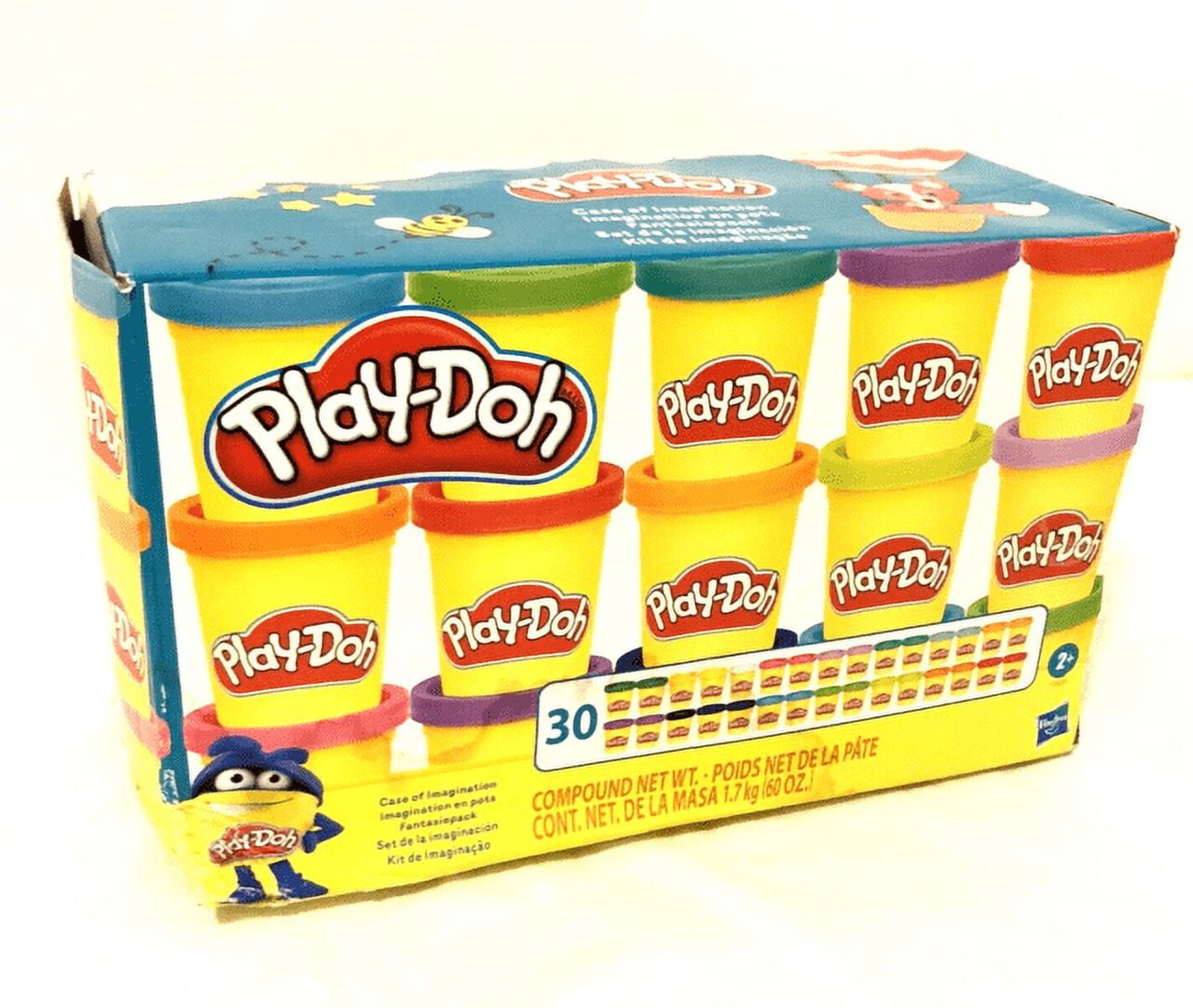 Play-Doh Variety Pack Case of Imagination with 30 Individual Cans - Walmart.com