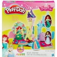 Play-Doh Disney Royal Palace Set with Cinderella, Ariel & 4 Cans of ...