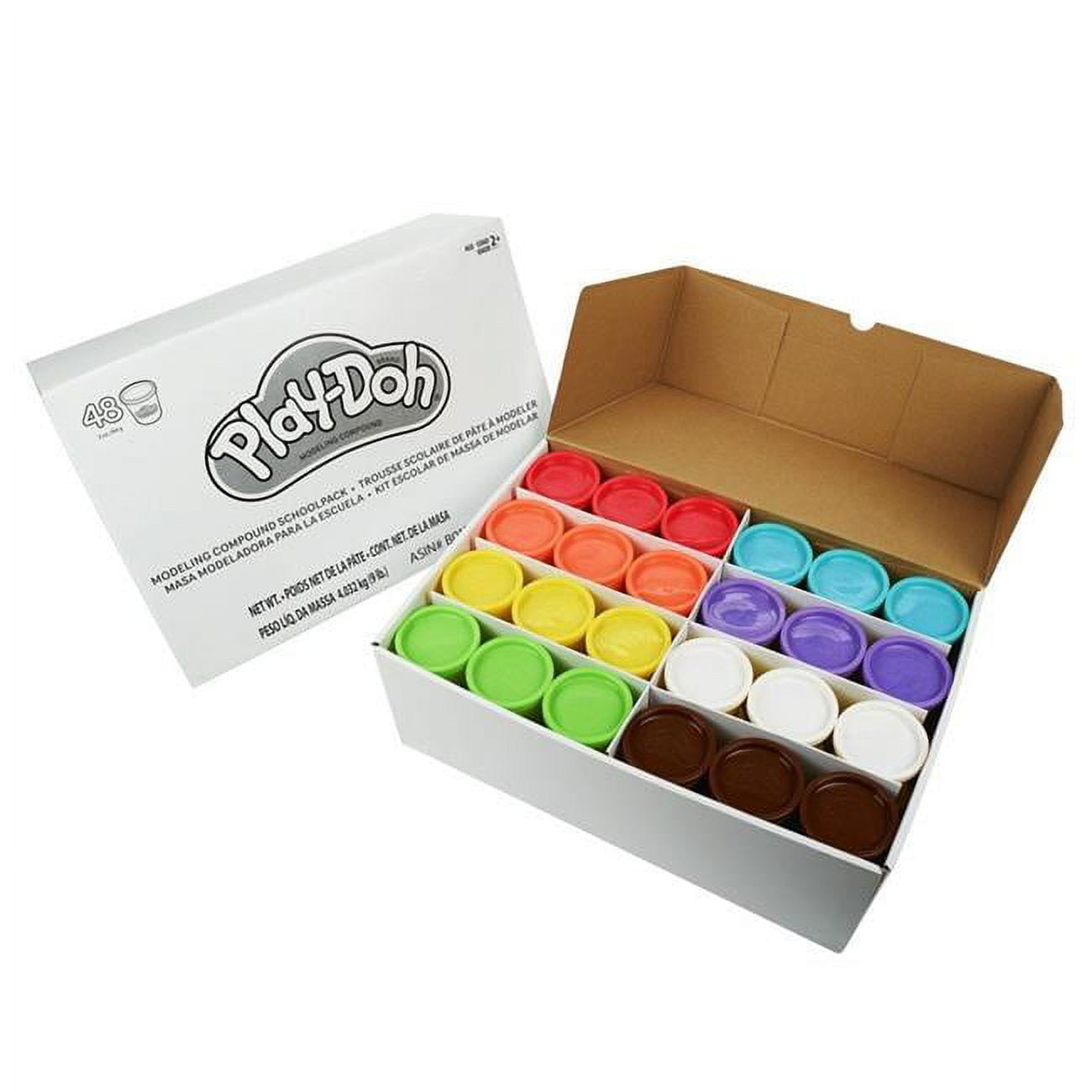 Play-Doh® Education Modeling Compound Schoolpack, Assorted Colors, 48 ...