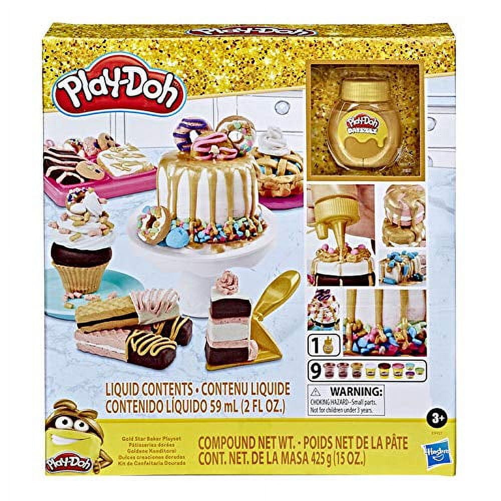 Play Doh Gold Star Baker Playset - Amazing Gold-Color Maker - Walmart.com