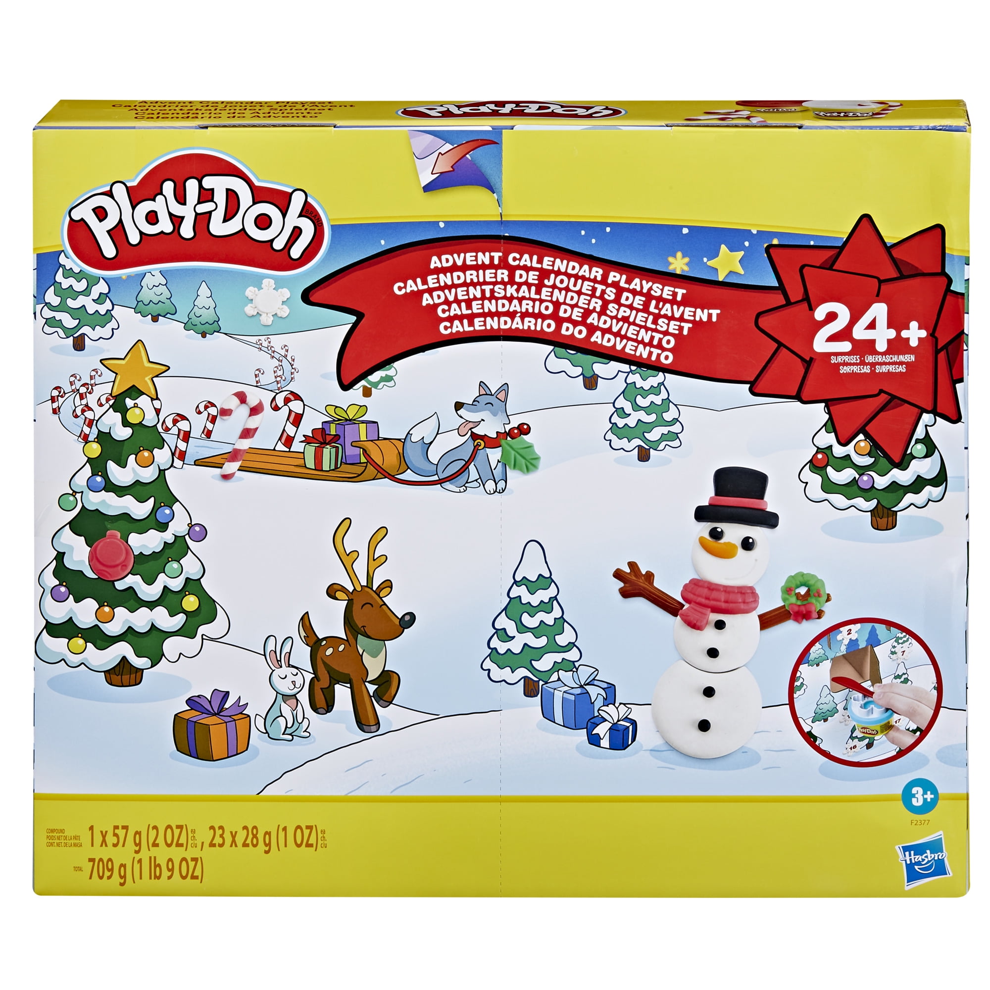 Play-Doh Kids Advent Calendar, for Bous and Girls, Ages 3+ - Walmart.com