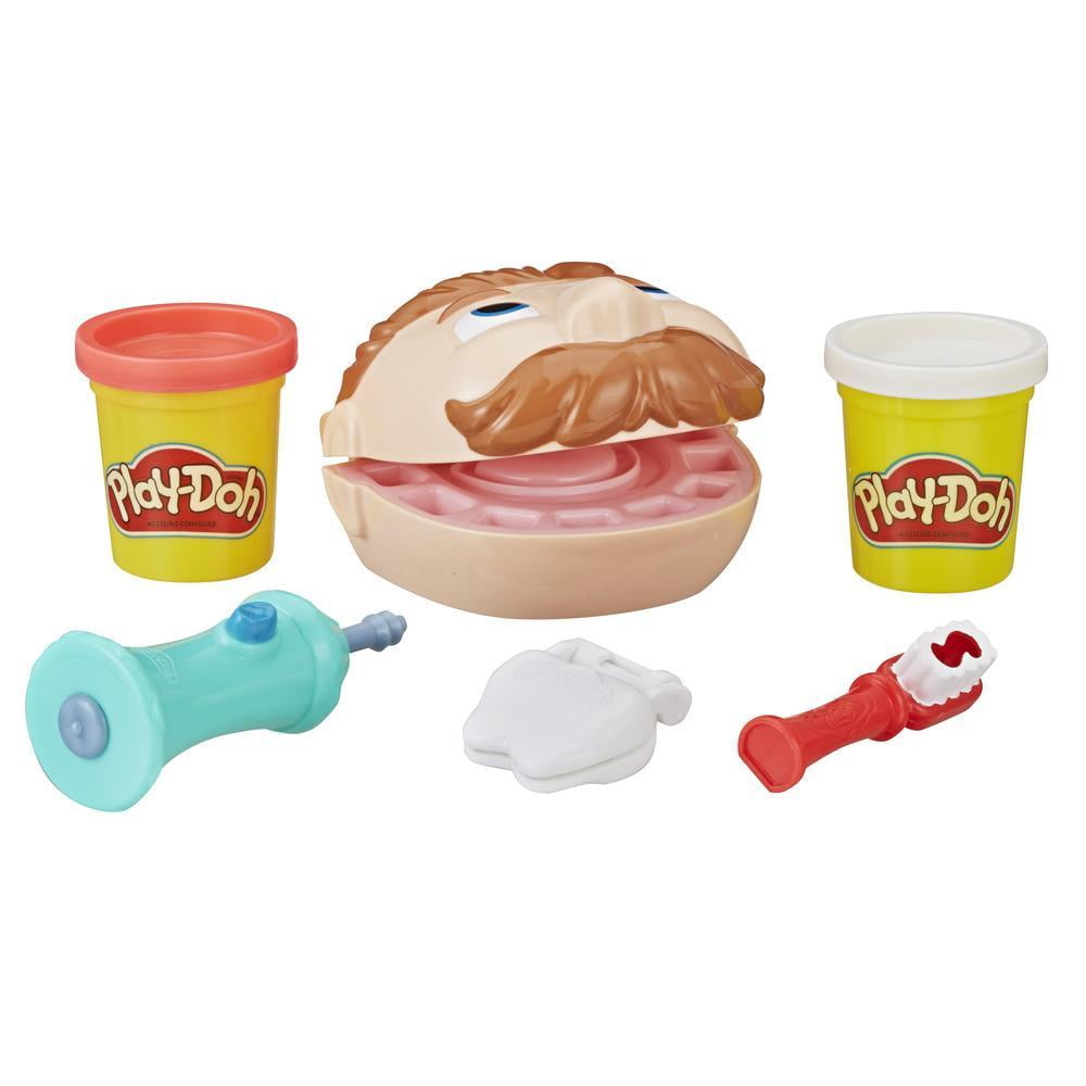 Play-Doh Mini Doctor Drill 'n Fill Dentist Toy - Teeth Clean and Play ...