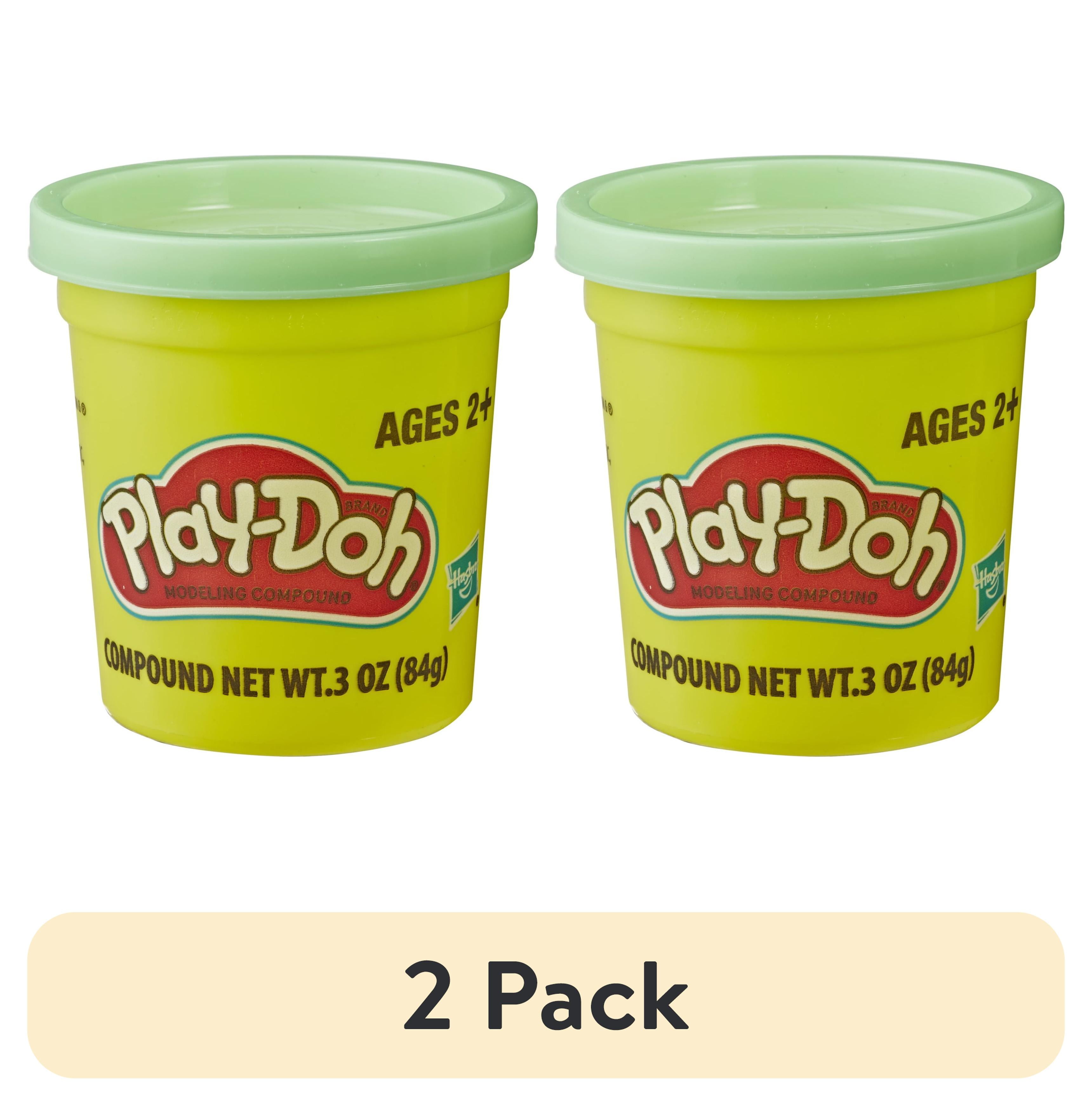 (2 pack) Play-Doh Single Can Mint Green Modeling Compound, 3 Ounces Can ...