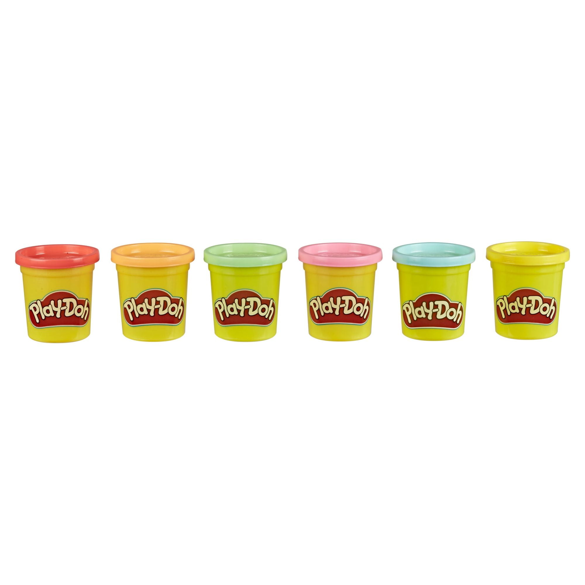 Play-Doh Modeling Compound Split and Share 6-Pack For Home and School ...