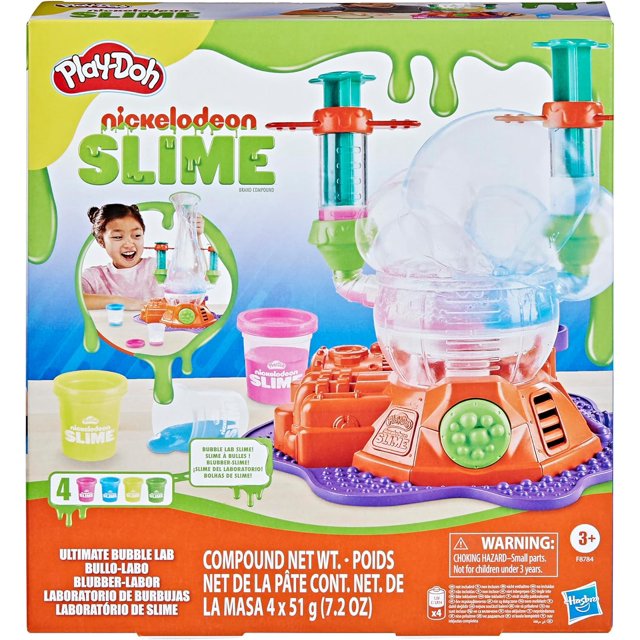 Play-Doh Nickelodeon Sime Ultimate Bubble Lab Ages 3+ - Walmart ...