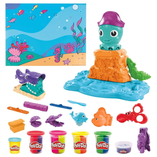 Play-Doh Octopus and Friends Adventure Playset - Walmart.com