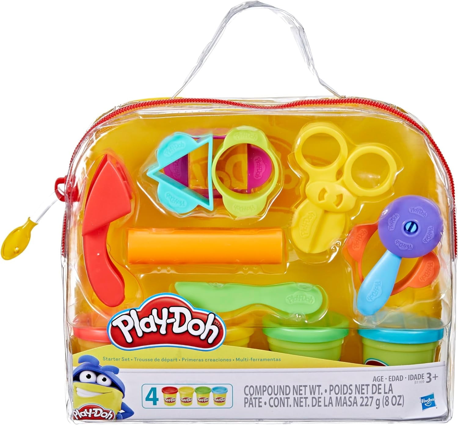 Play-Doh Starter Set Clay Dough Container - Walmart.com
