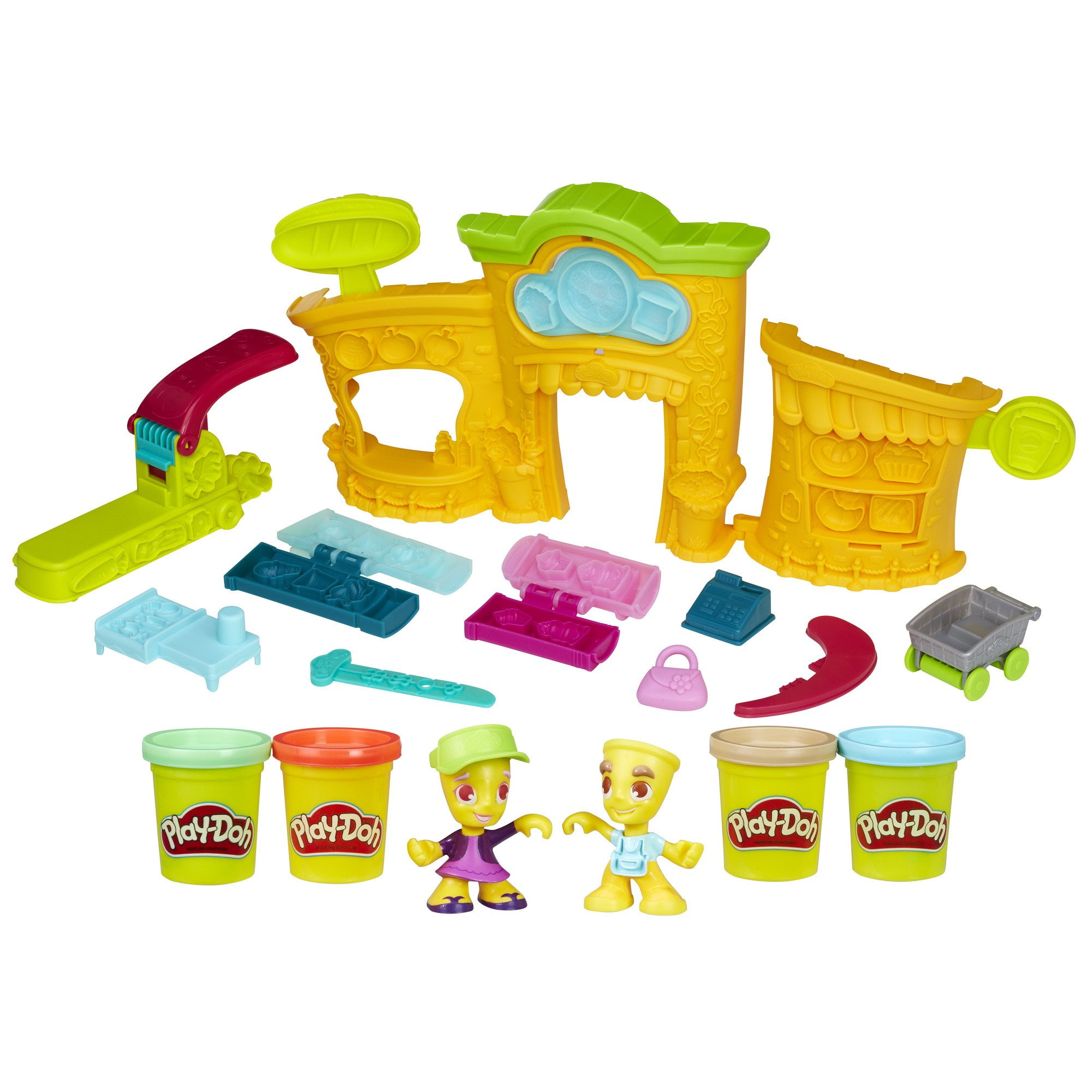 Play-Doh Town Shape and Make Market - Walmart.com