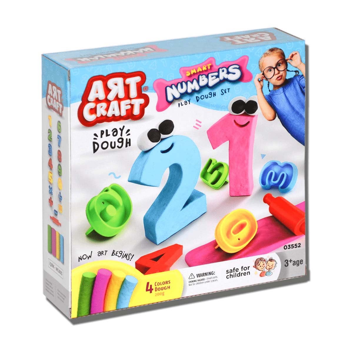 Play-Dough 3D Numbers Set - Fun Learning with Modeling Clay - Walmart.com