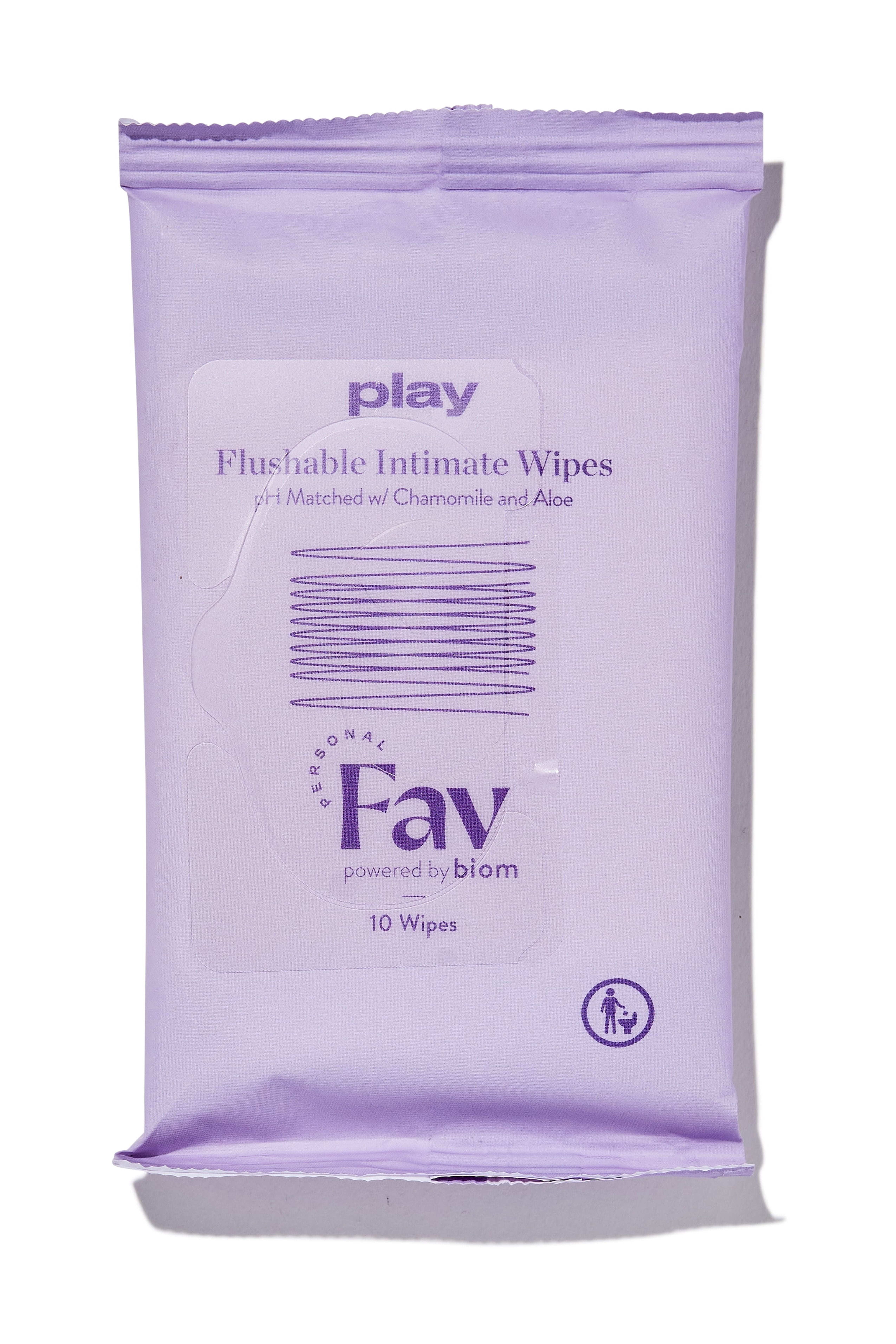 Play Flushable Intimate Wipes - Walmart.com