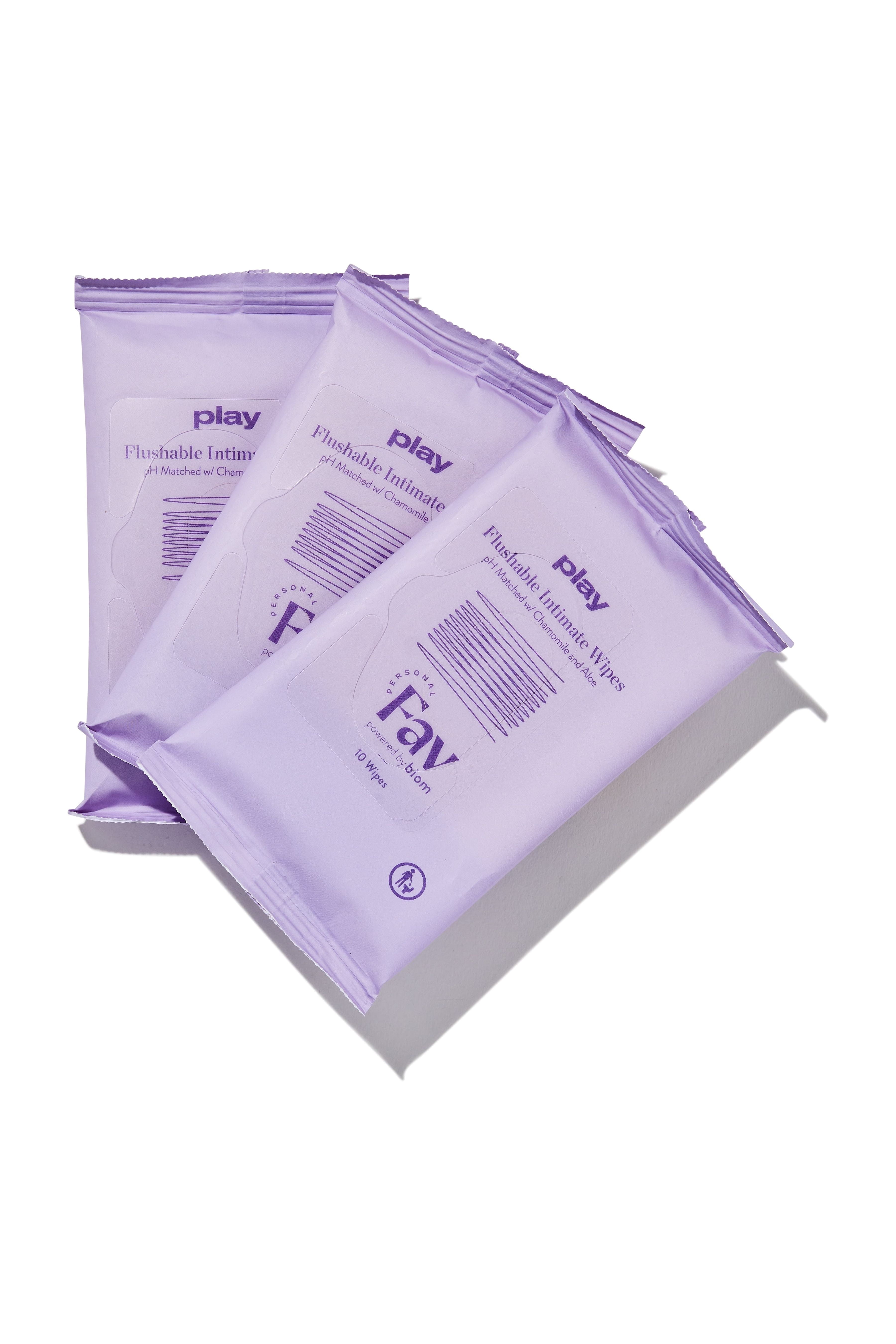 Play Flushable Intimate Wipes - Walmart.com