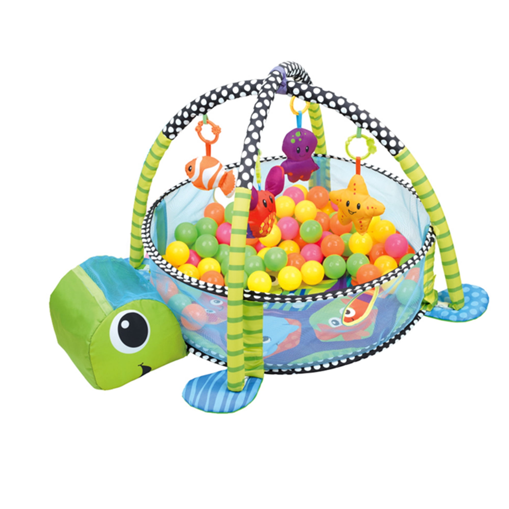 Play Gym Night Large Activity Play Mat Newborn for 1-18 Month Sit Lay ...