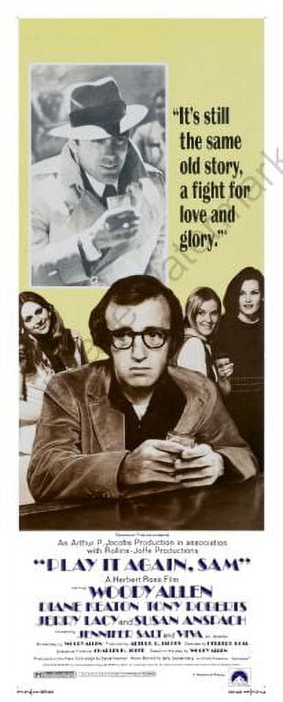 Play It Again Sam Movie Poster Insert 14inx36in 36cmx92cm Multi-Color ...