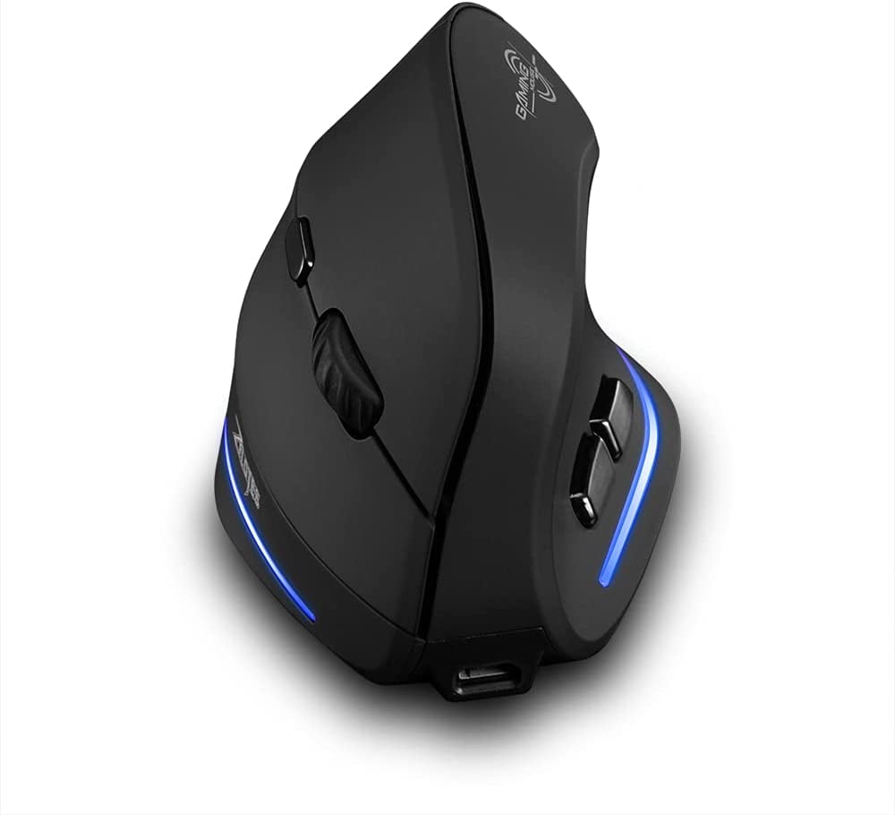 & Play & LED Lighting】The wireless mouse comes with a USB adapter (the ...