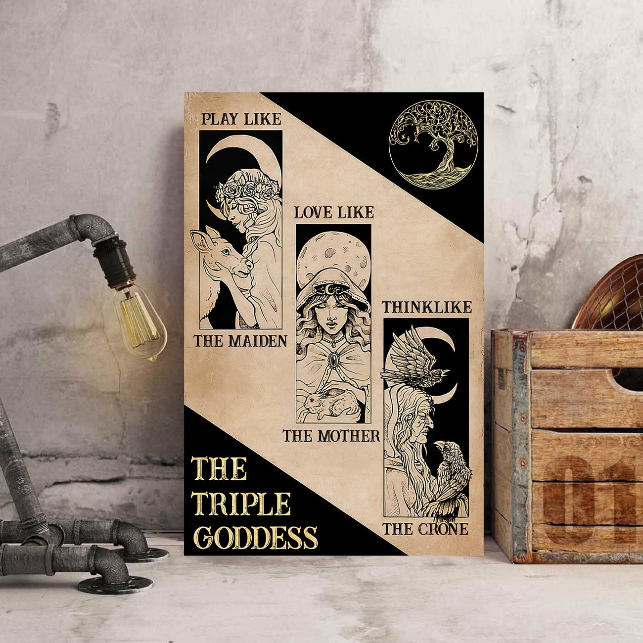 Play Like The Maiden Love Like The Mother Think Like The Crone Hippie ...