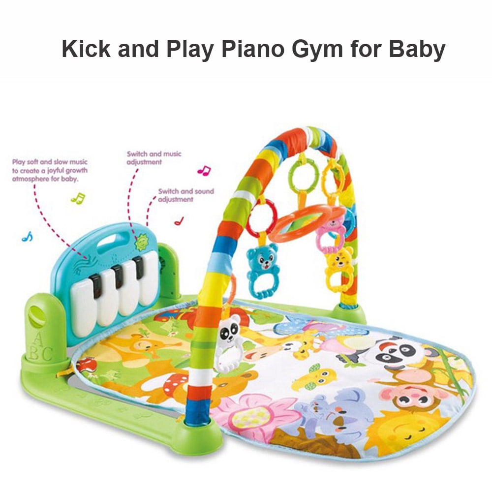 Play Mat,Mirror Play Play Kick Play Piano Mirror Mat Center Musical ...