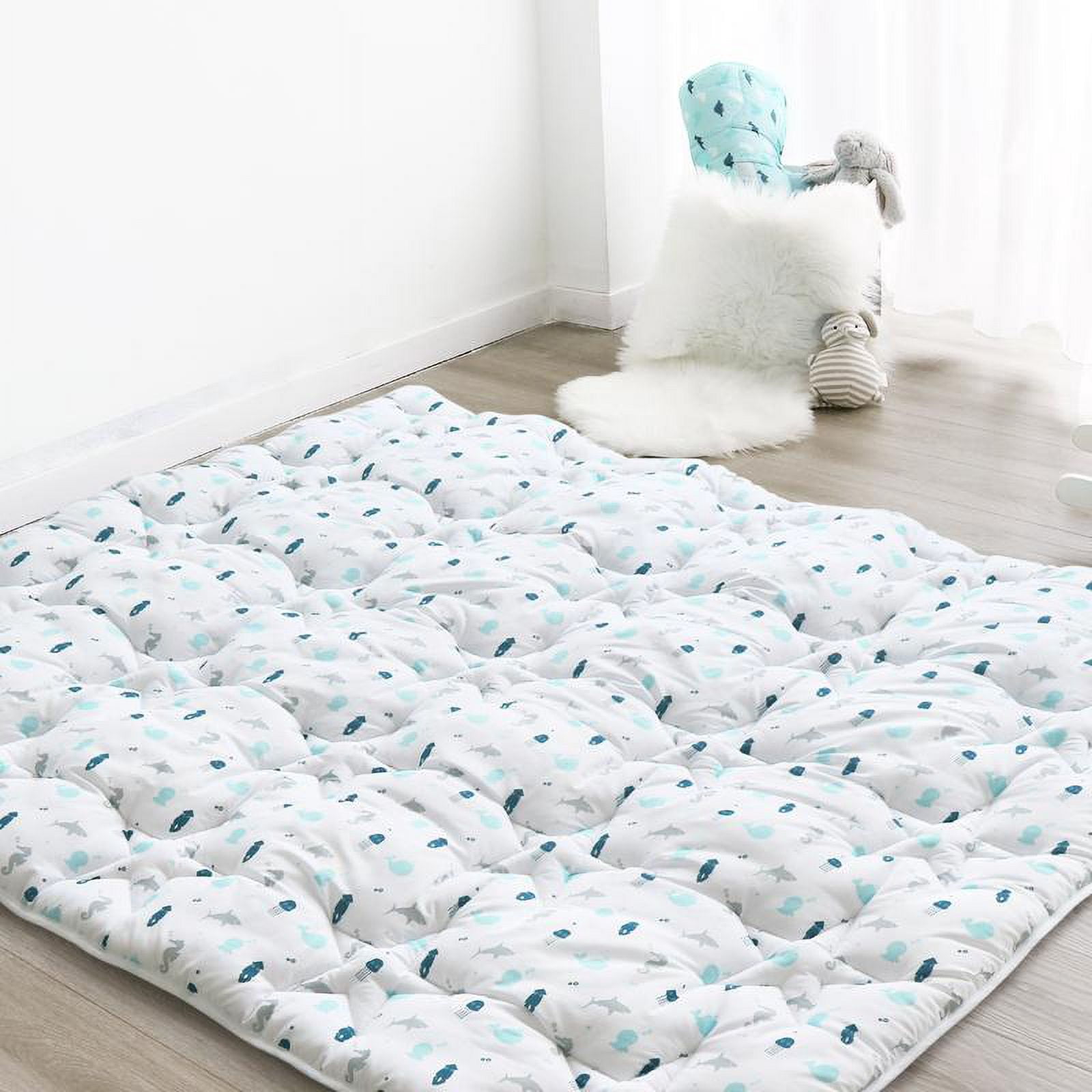Play Mat Playpen Mat - Thicker Padded Non-slip Large Soft Foldable ...